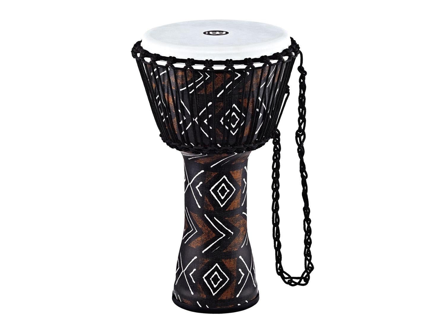 Meinl Percussion 10" Travel Series Rope Tuned Djembe with Synthetic ...