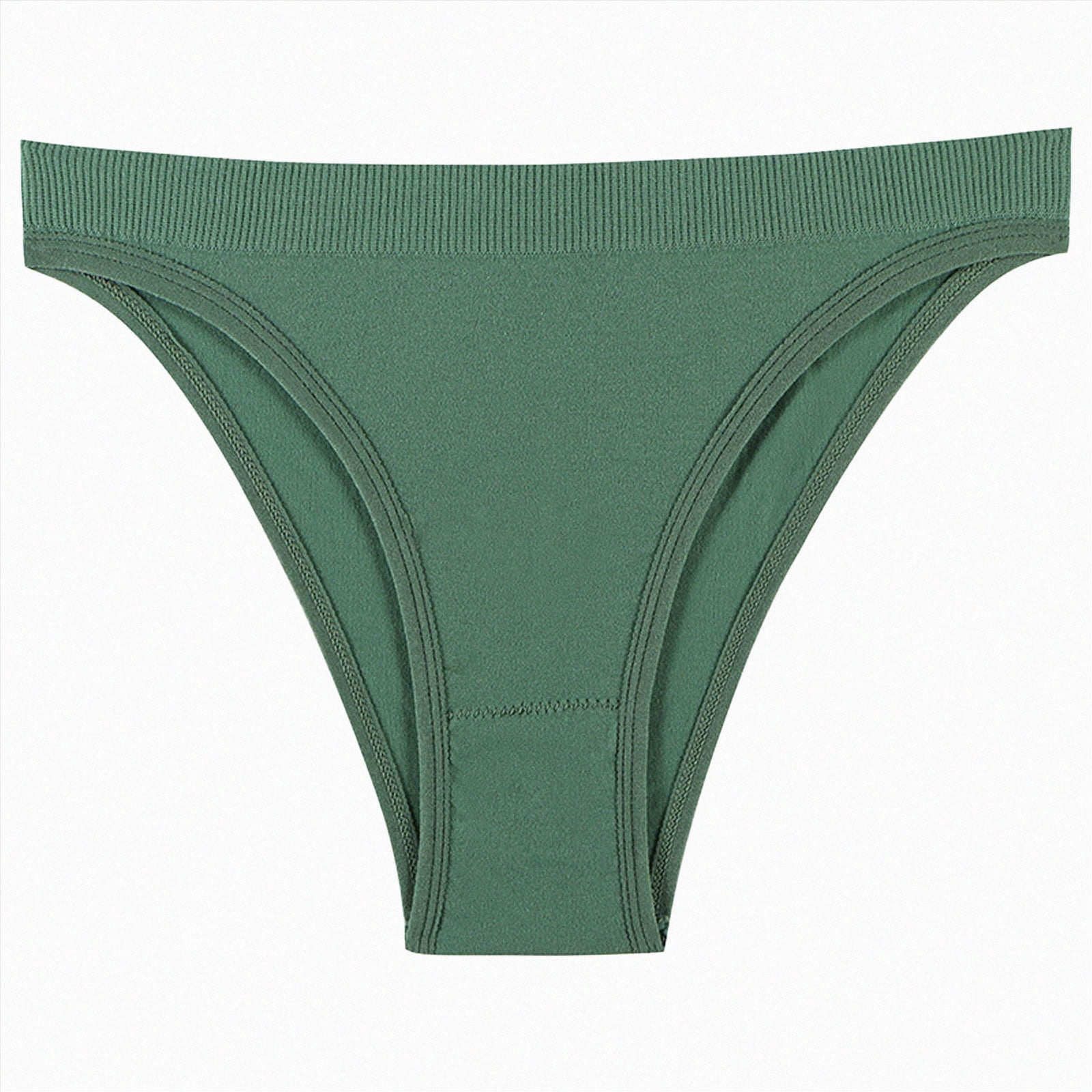Meiodtion Underwear for Women Comfort Seamless Thong Waistband Panty ...