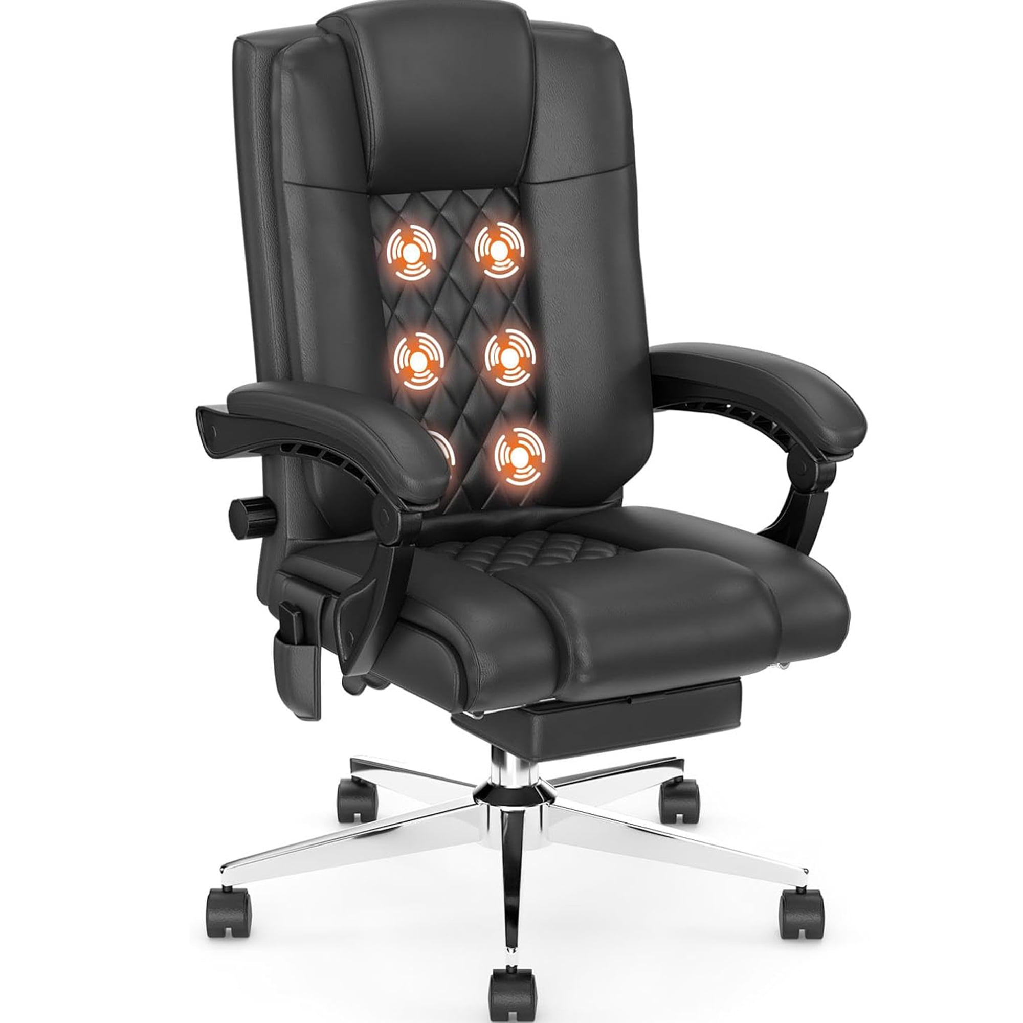 Meissalivve Ergonomic Desk Massager Office Chair with Vibrating Rest ...