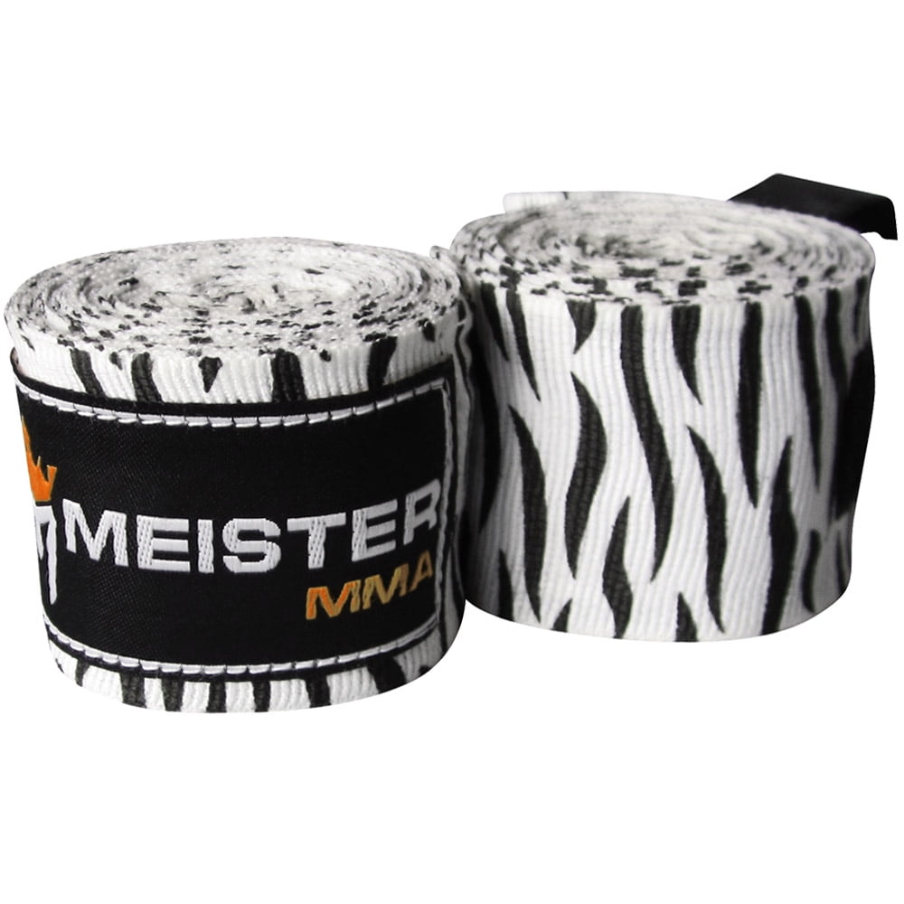 Meister 180" Semi-Elastic MMA Hand Wraps (Pair) - Walmart.com