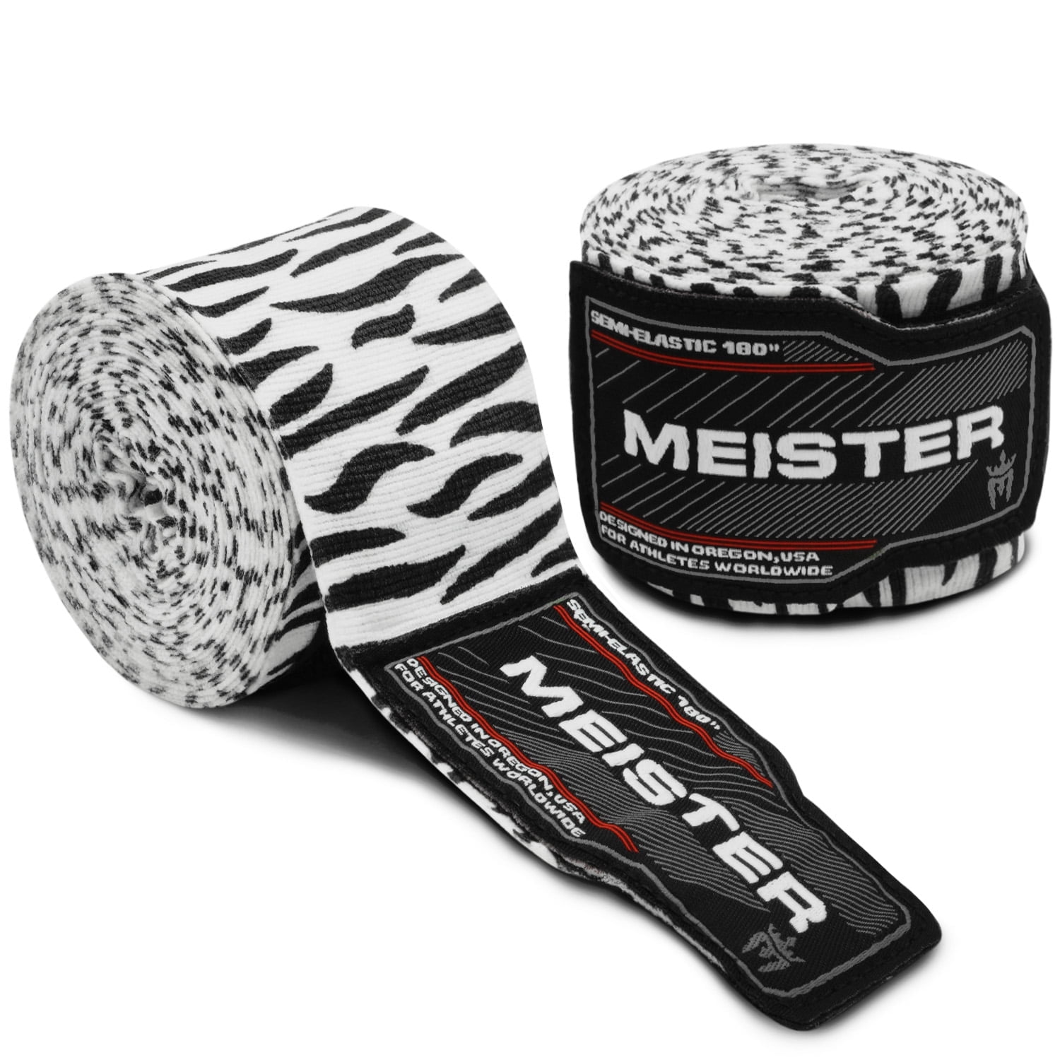 Meister 180" Semi-Elastic MMA Hand Wraps (Pair) - Walmart.com