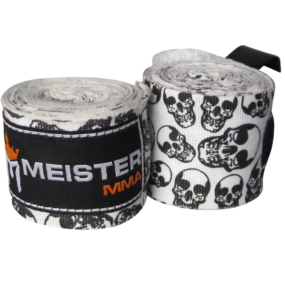 Meister 180" Semi-Elastic MMA Hand Wraps (Pair) - Walmart.com
