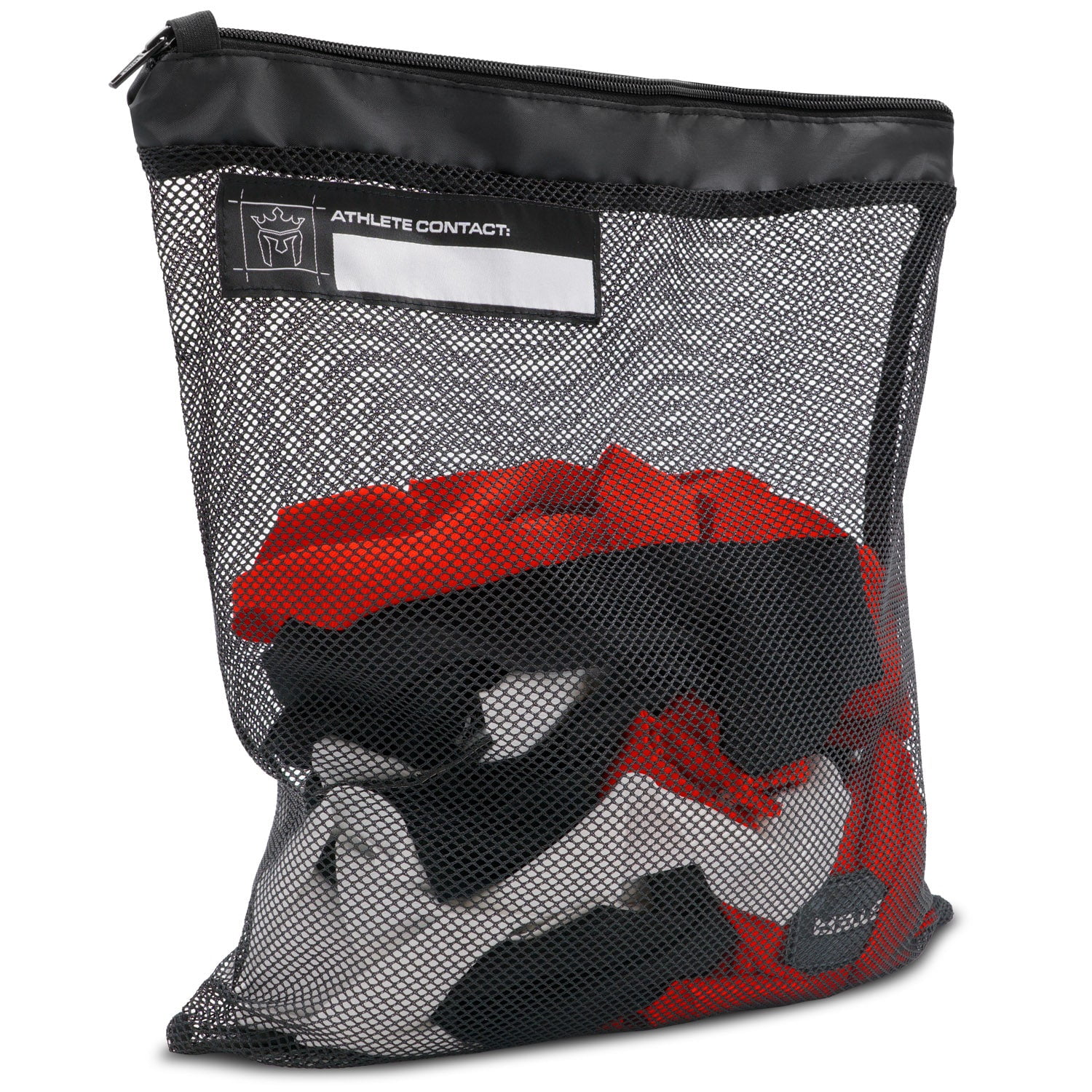 Meister Athlete Wash Bag - Mesh Sports Laundry Bag w/ Zipper Lock ...