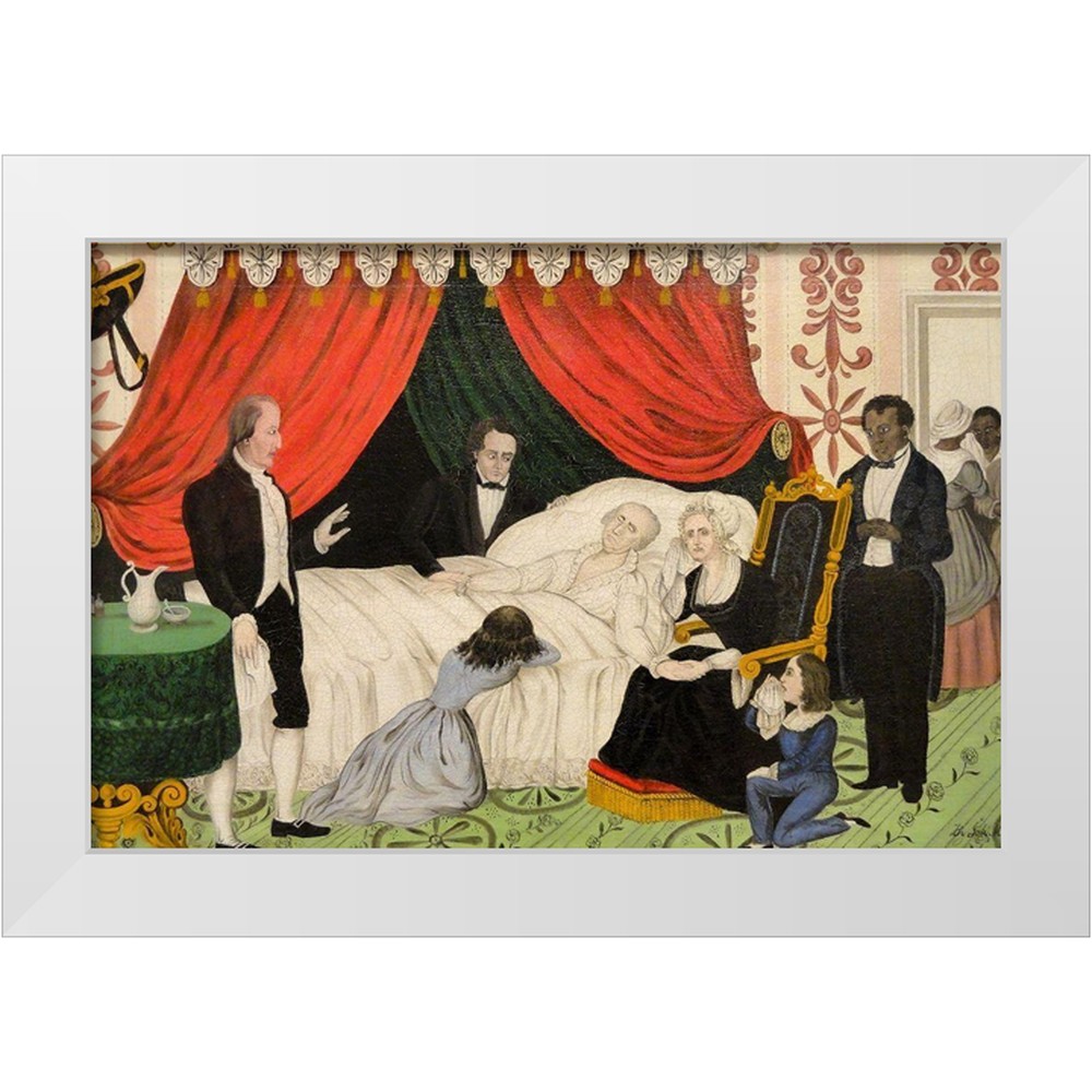 Meister, John 14x11 White Modern Wood Framed Museum Art Print Titled ...