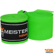 Meister ELITE 180" Adult Hand Wraps for MMA & Boxing (Pair) - Walmart.com