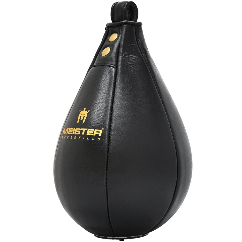 "Meister SpeedKills Training Leather Speed Bag - Punching Bag with ...