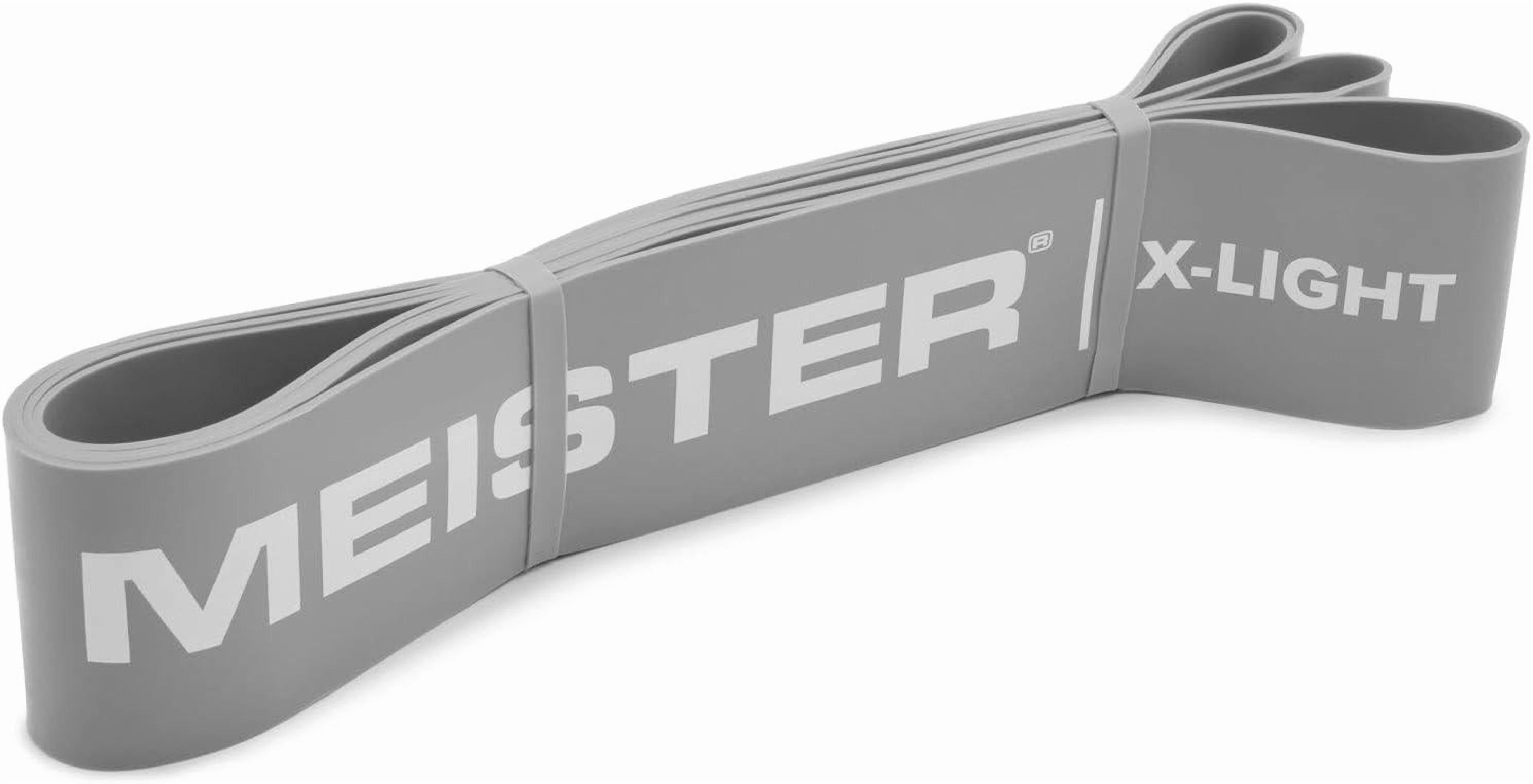 Meister X Band Comfort-Width 41" x 2" Resistance Bands - X-Wide Premium Loop Bands - Walmart.com