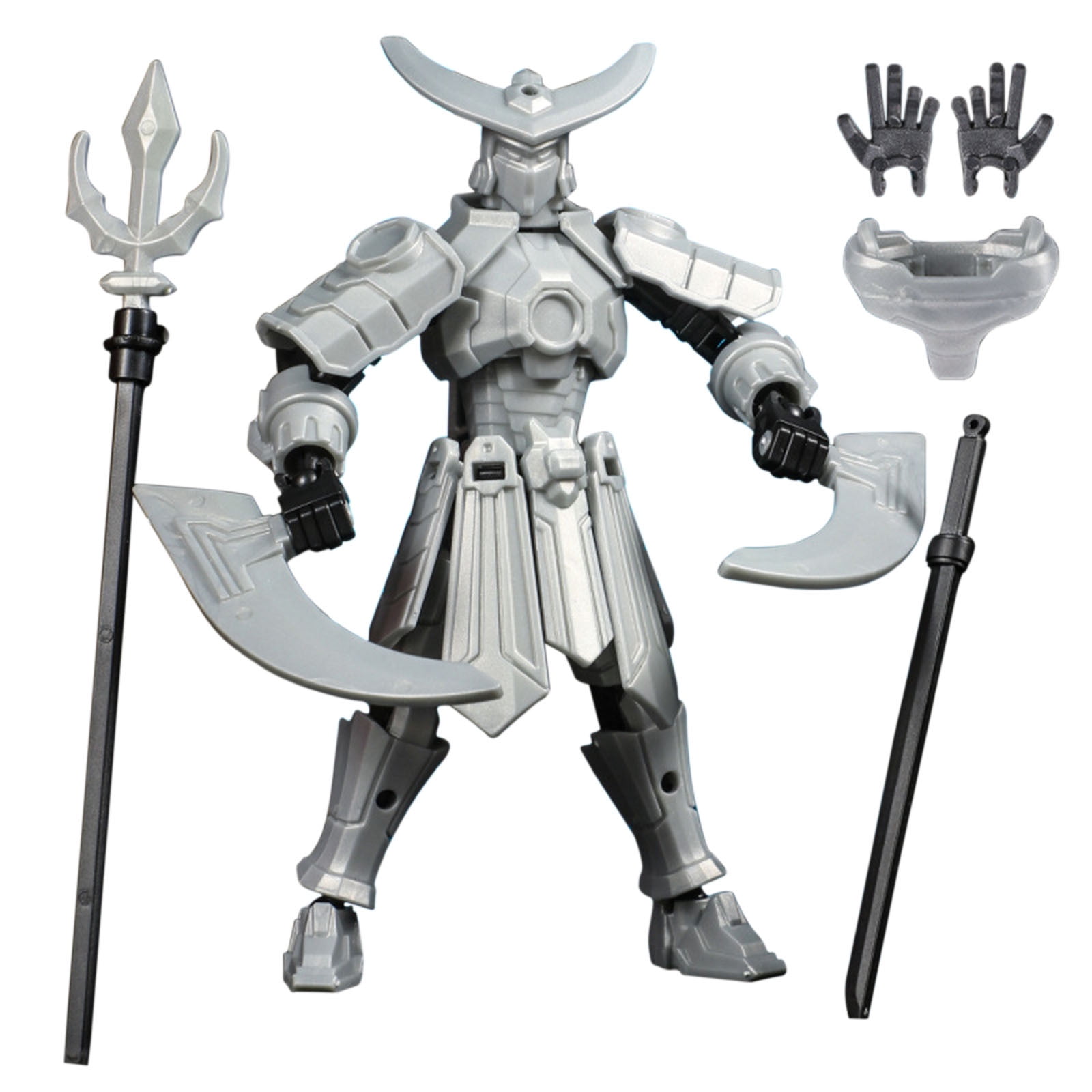 Meitianfacai 3D Printed Articulated Action Figure, Movable Robot Model ...