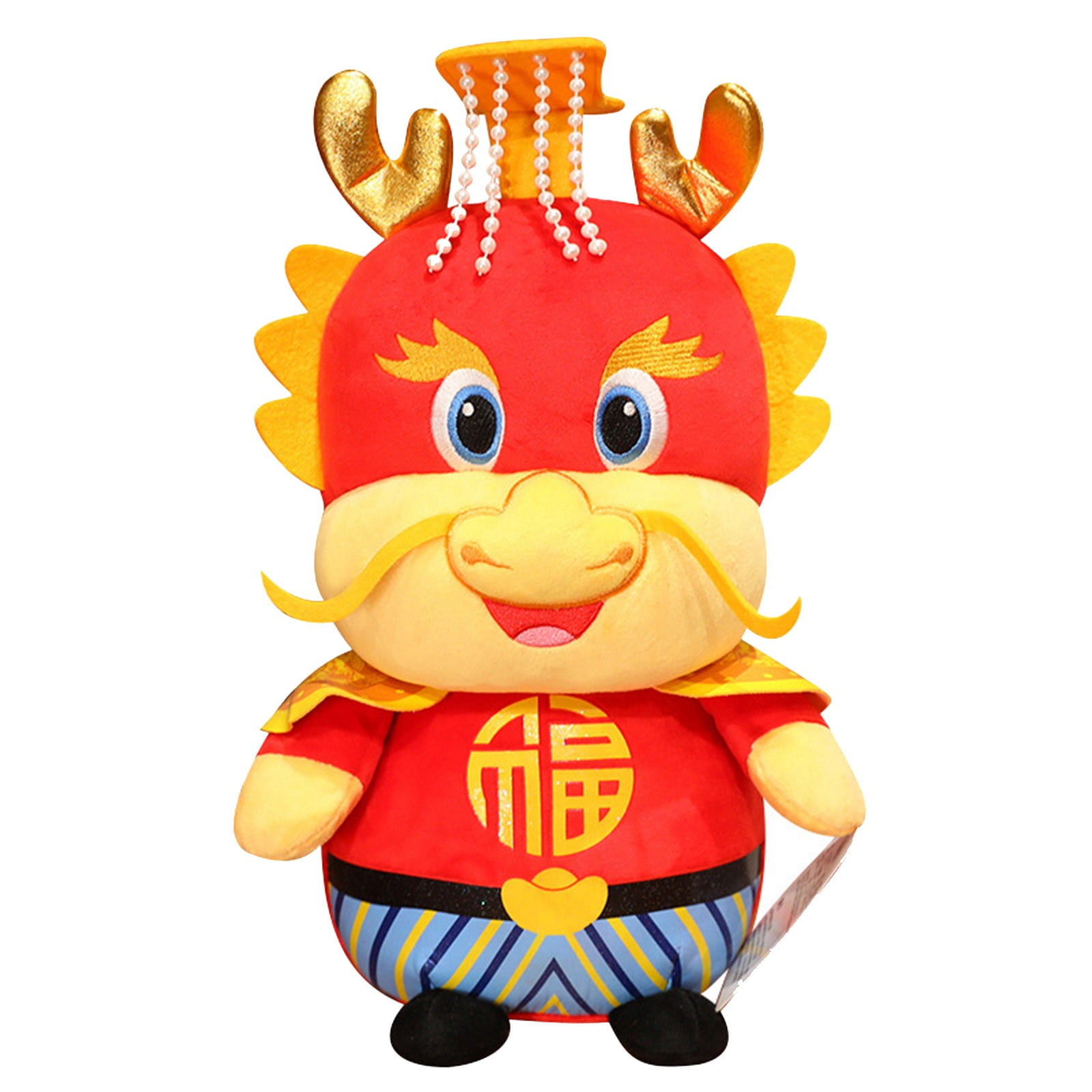 Meitianfacai Chinese New Year 2024 Dragon Plush Lovely Doll 17.72 ...