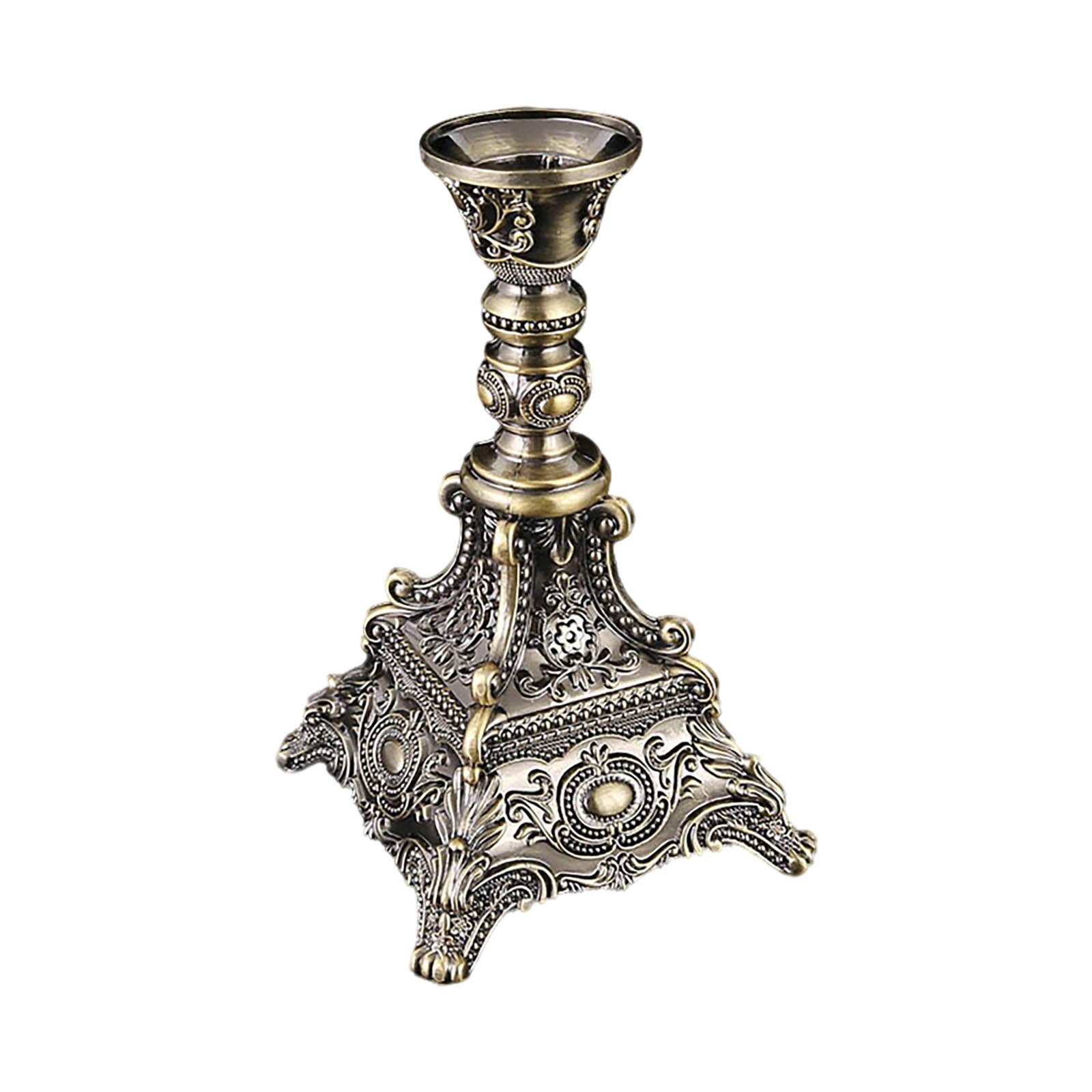 Meitianfacai European Style Candle Holder, Elegant Metal Candlestick ...