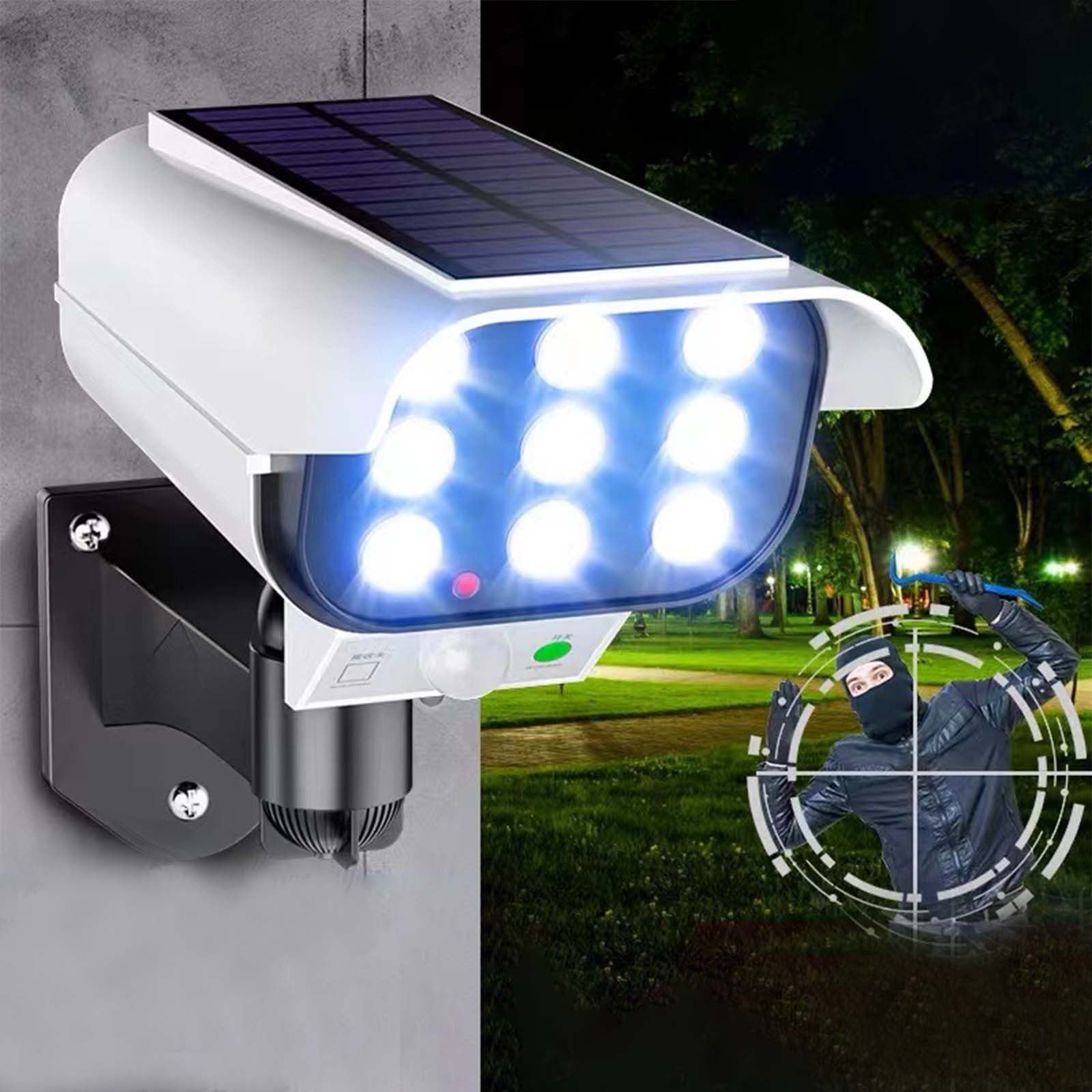 Meitianfacai Fake Camera, Solar Wall Lights, Waterproof Outdoor ...