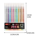 Meitianfacai Pens Glitter Pen Metal Color Handbook Pen Color Changing ...