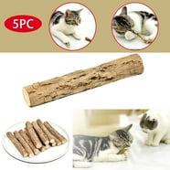 15pcs Natural Silvervine Sticks for Cats, Catnip Sticks Chew Sticks ...
