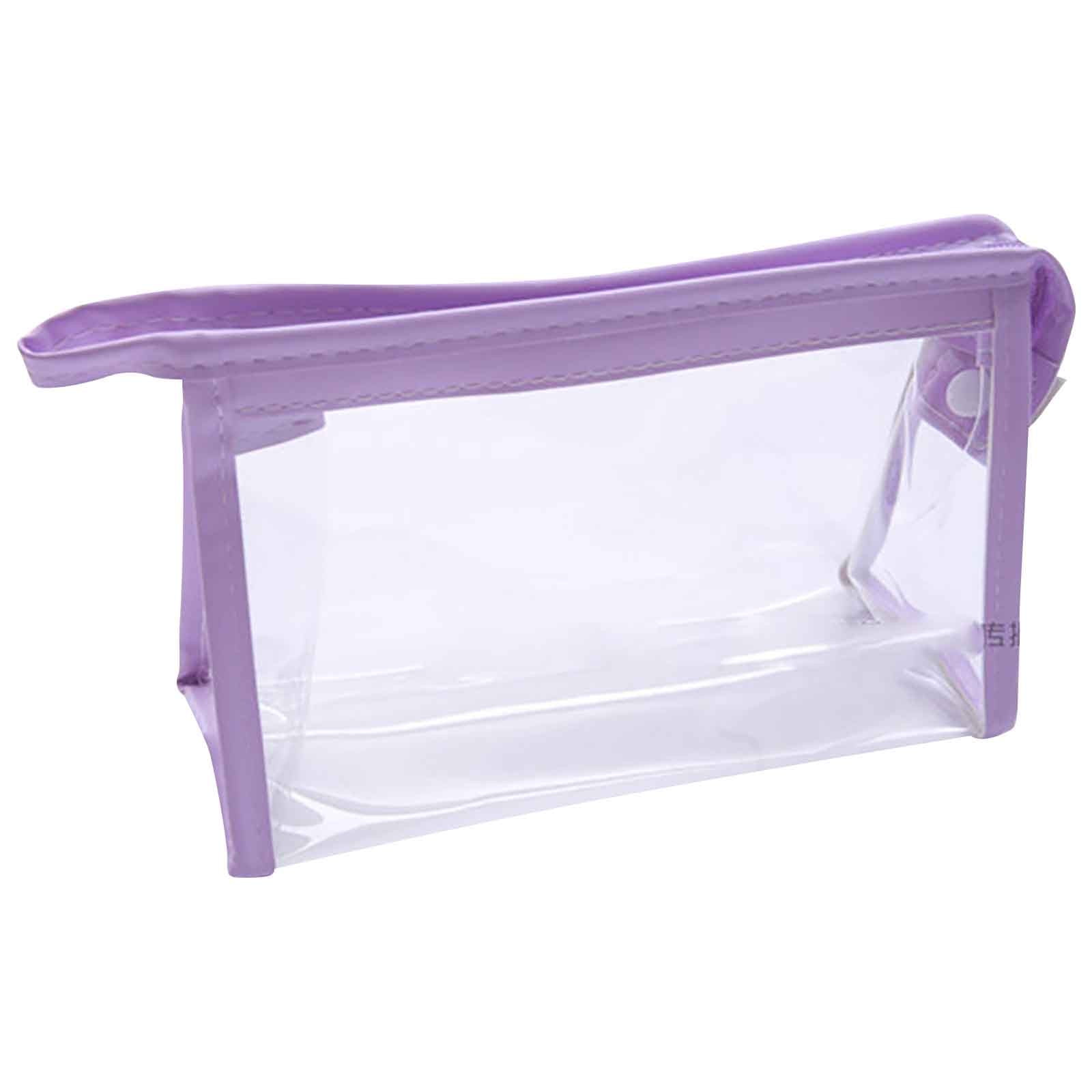 Meitianfacai Portable Clear Pouches Zippered - Cases Clear Plastic ...