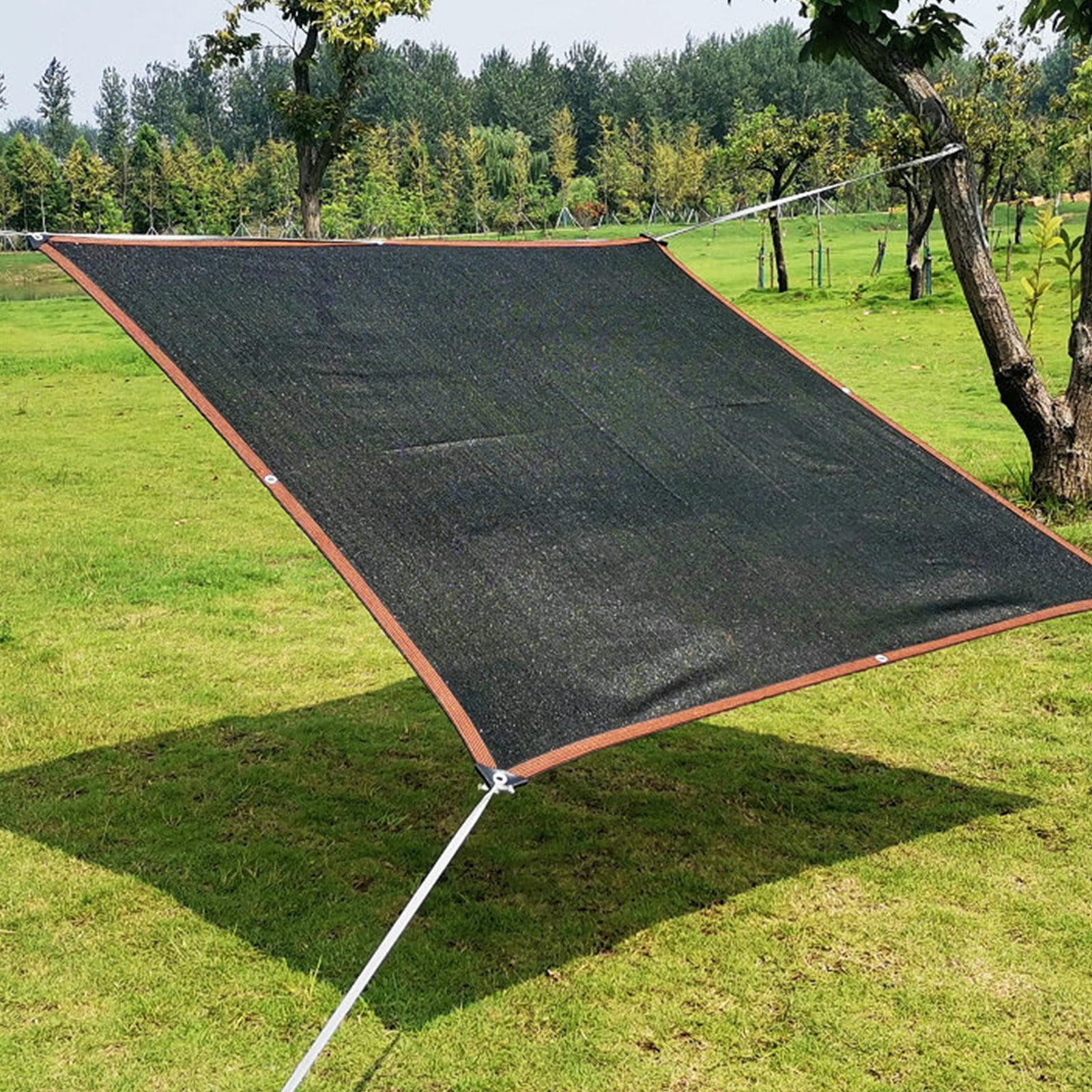 Meitianfacai Sun Shade Cloth with Rope for Plant Cover Greenhouse Barn ...