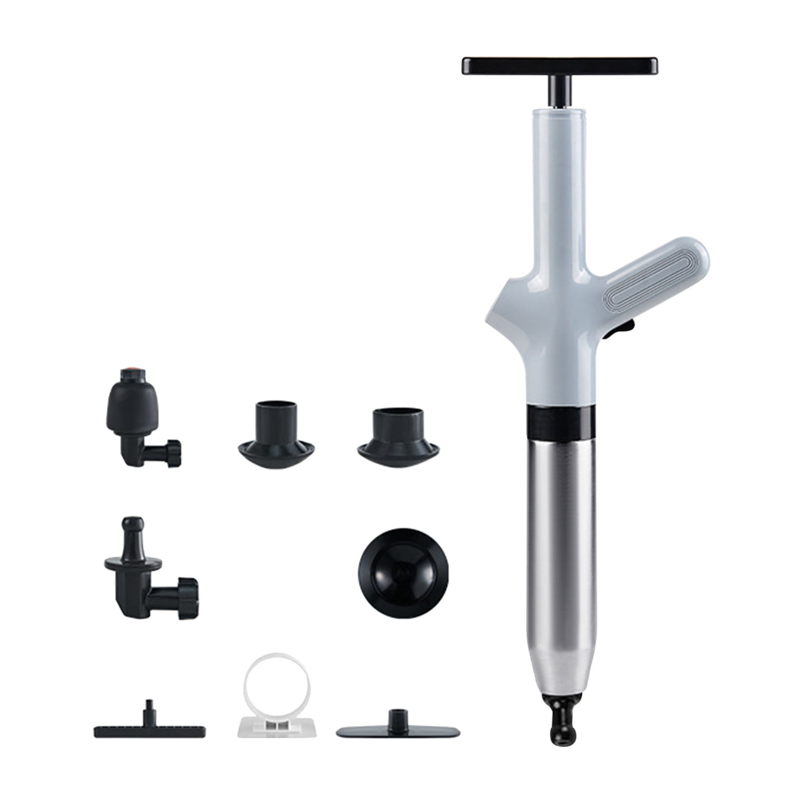 Meitianfacai Toilet Pipe Plunger,Upgraded Stainless Steel Toilet ...