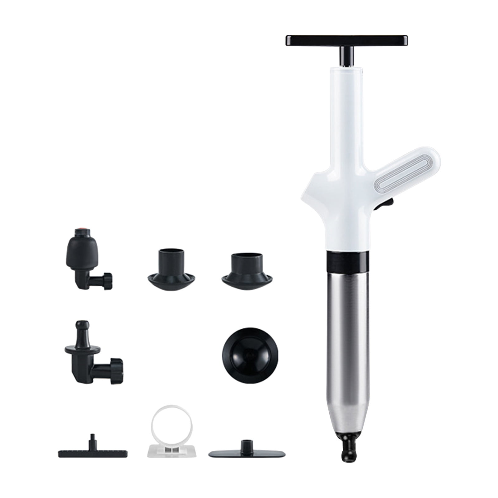 Meitianfacai Toilet Pipe Plunger,Upgraded Stainless Steel Toilet ...
