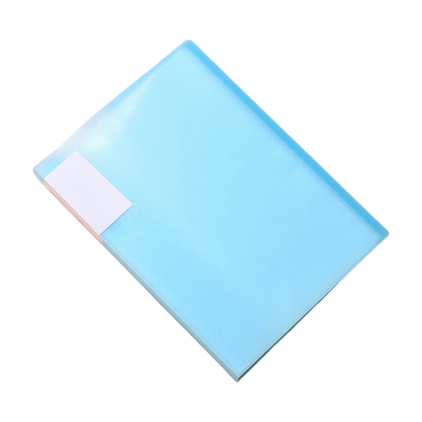 Meitianfacai Transparent 3-Ring Binder Folder, Loose-Leaf Plastic ...
