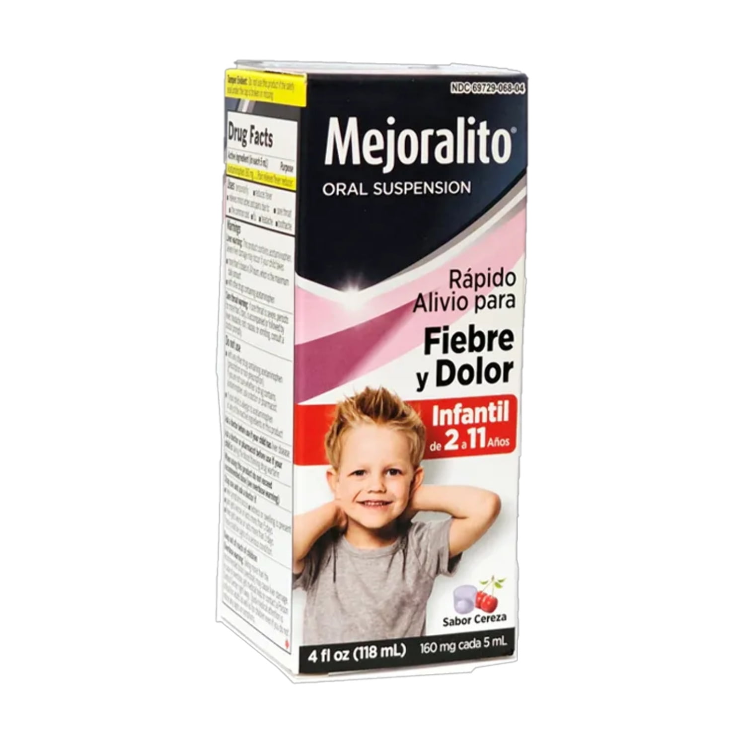 Mejoralito Children Fever Oral Suspension 4 oz HSA/FSA Eligible ...