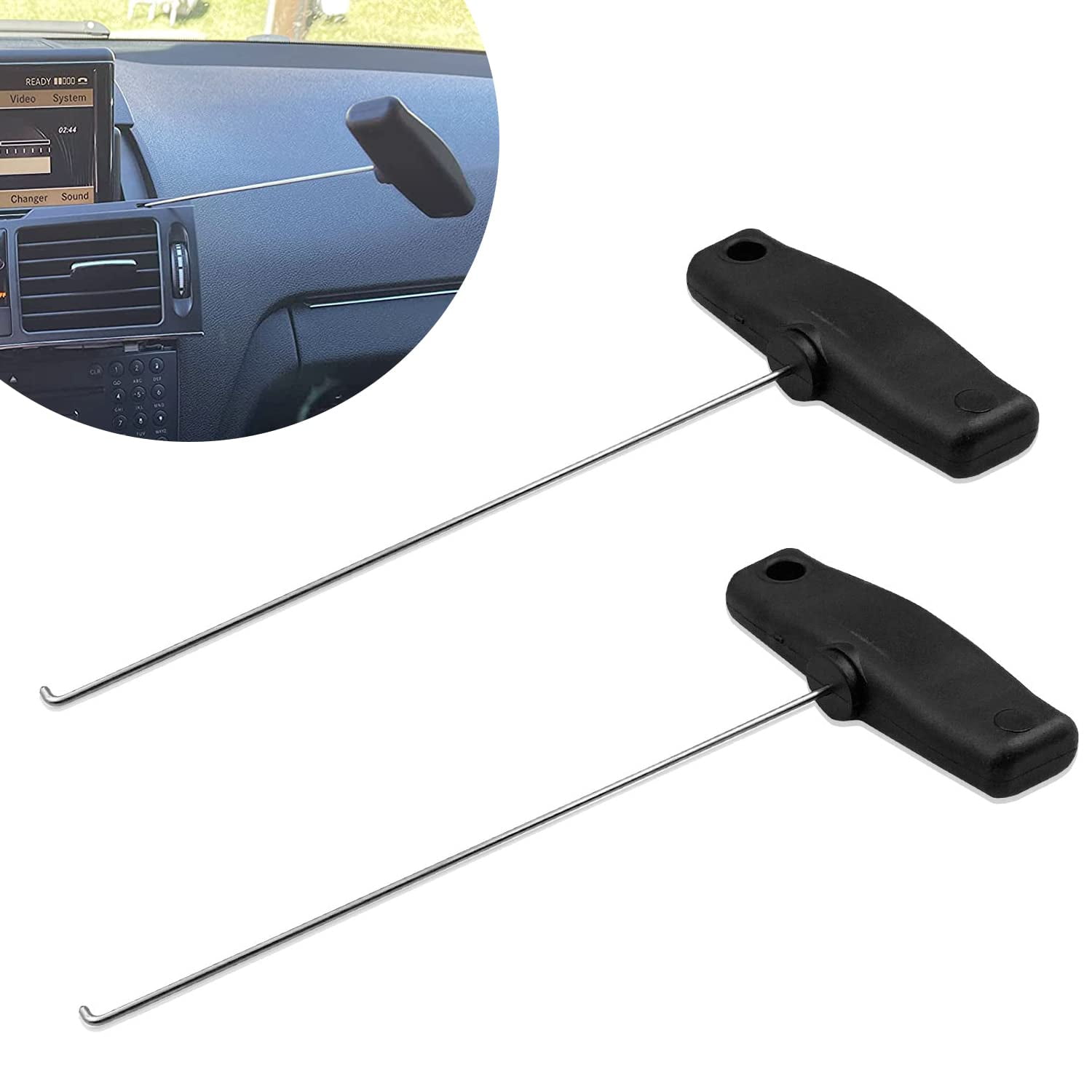 Mekar Instrument Cluster Removal Pulling Hooks Tool Dashboard Removing ...