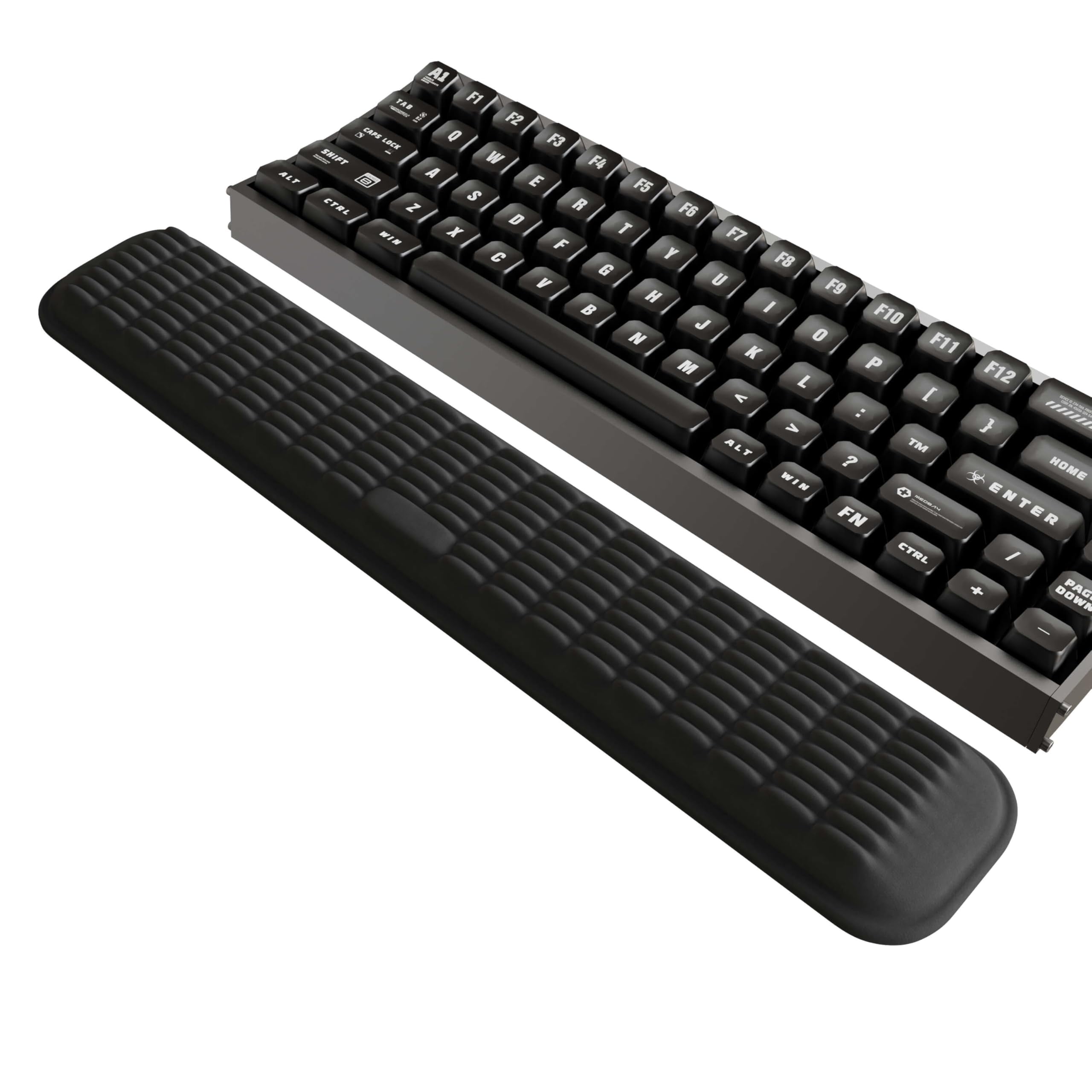 Mekass TKL Keyboard Wrist Rest, Super Soft Memory Ergonomic Computer ...