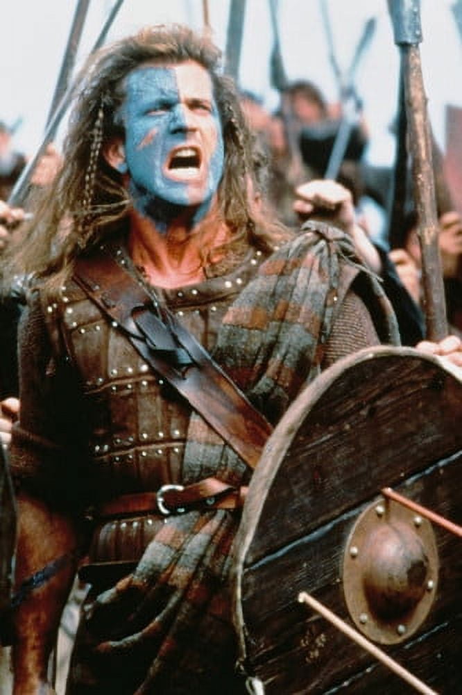 Mel Gibson Braveheart Battle Cry 24X36 Poster - Walmart.com