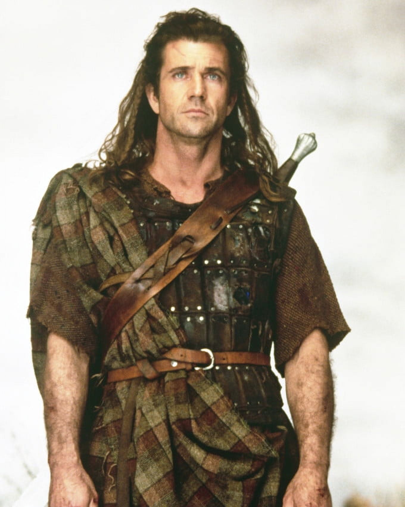 Mel Gibson In Braveheart Iconic Portrait In Scottish Costume 24X36 ...