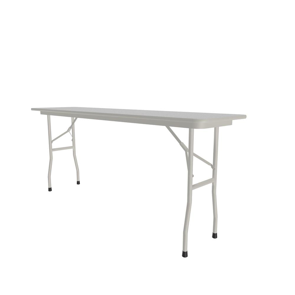 Correll Econoline Melamine Top Folding Table, 18x96", RECTANGULAR GRAY GRANITE GRAY - Walmart.com