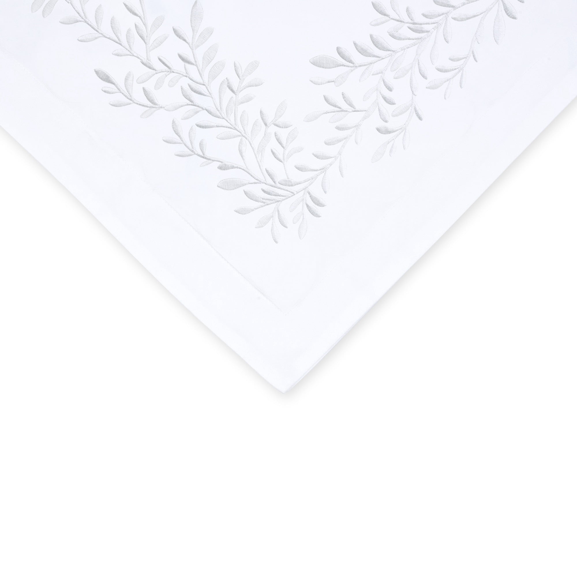 Melange Home Home Sweet Home Collection 600TC Cotton Floral Embroidery ...