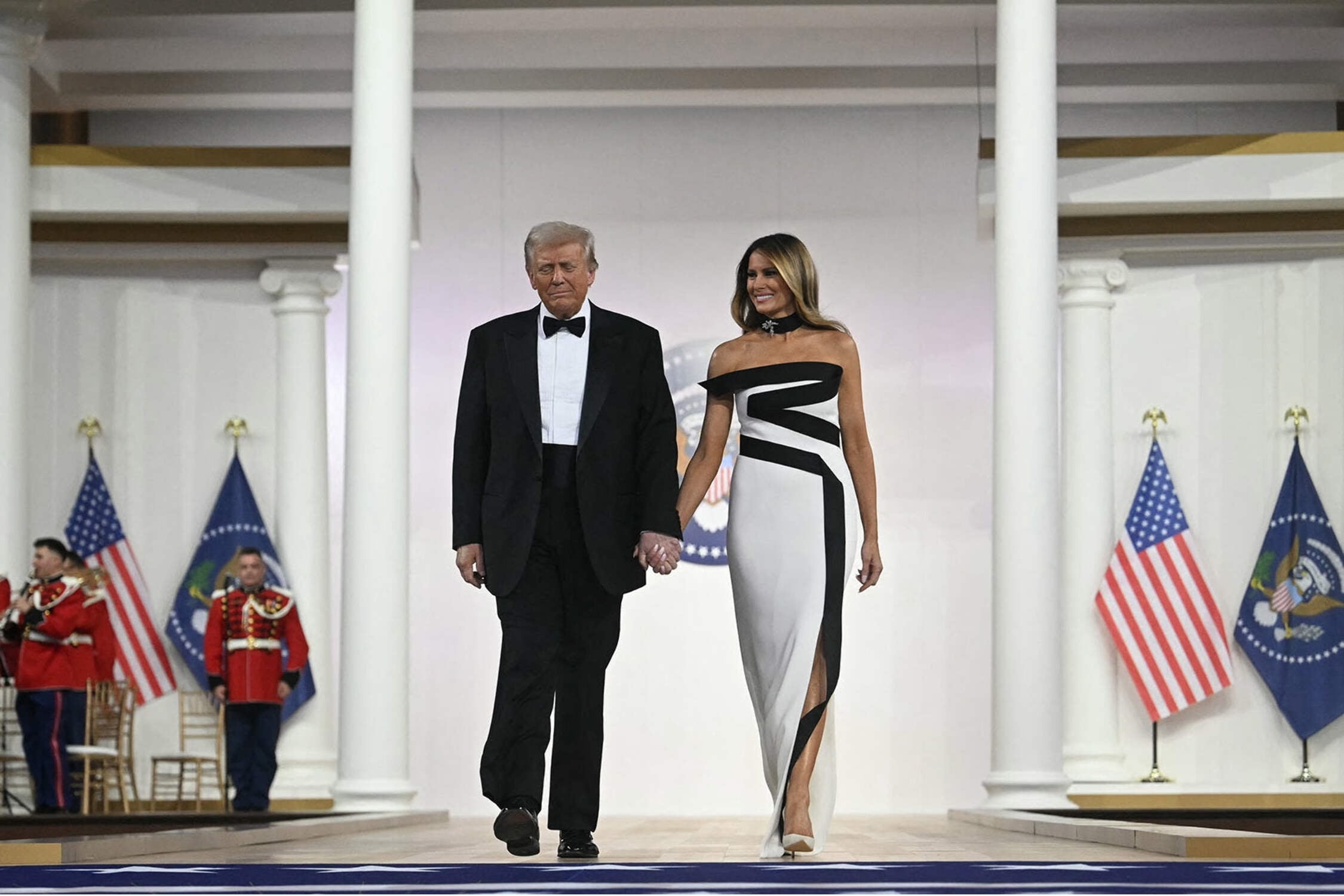 Melania Trump Inauguration Ball Entrance POSTER PICTURE PHOTO PRINT ...