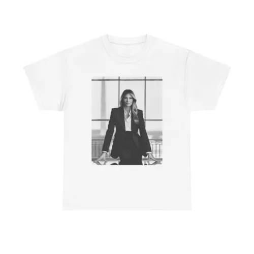 Melania Trump Portrait 2025 Shirt - flotus first lady maga donald usa ...