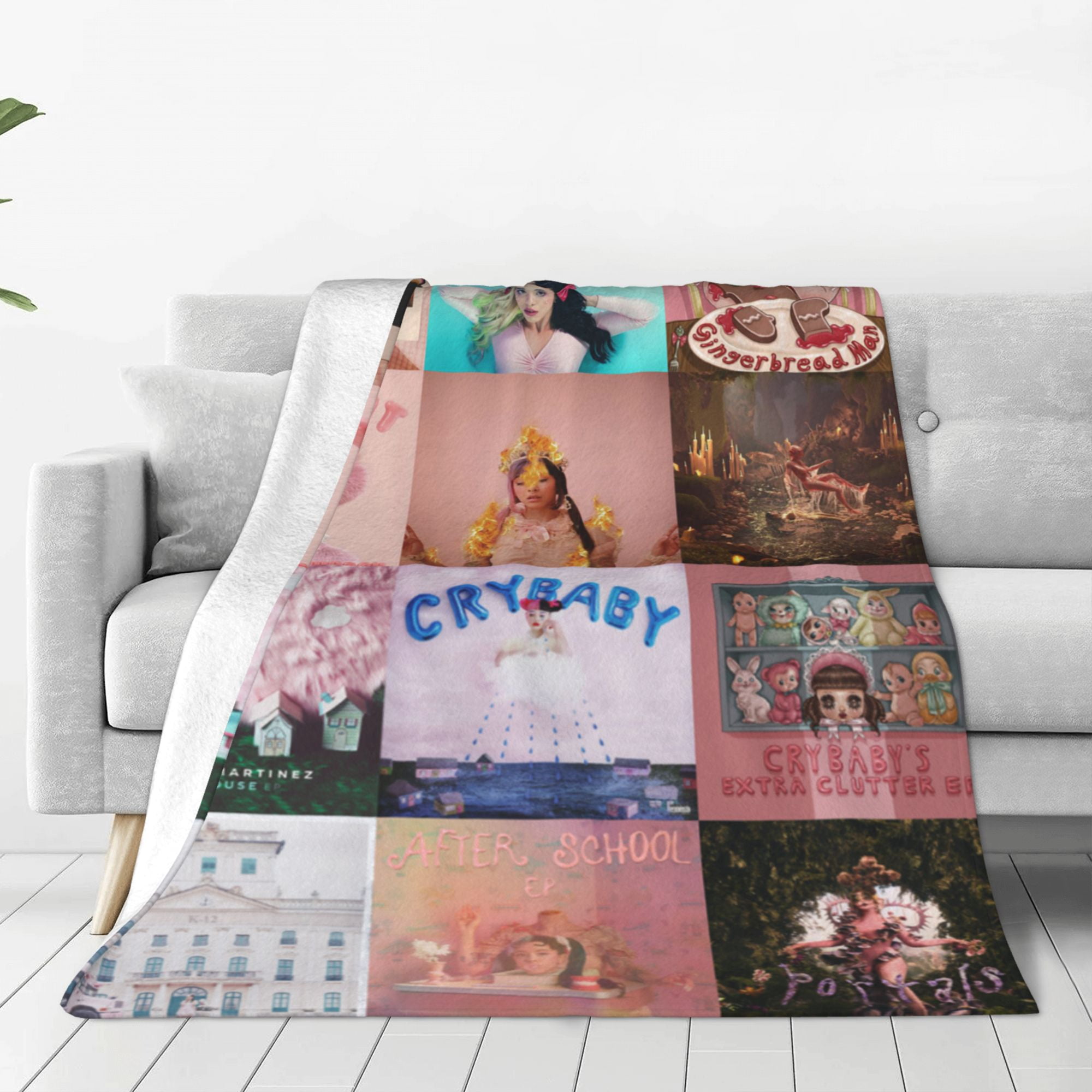 Melanie Cry Baby Blanket Throw Lightweight Soft Air Conditioning ...
