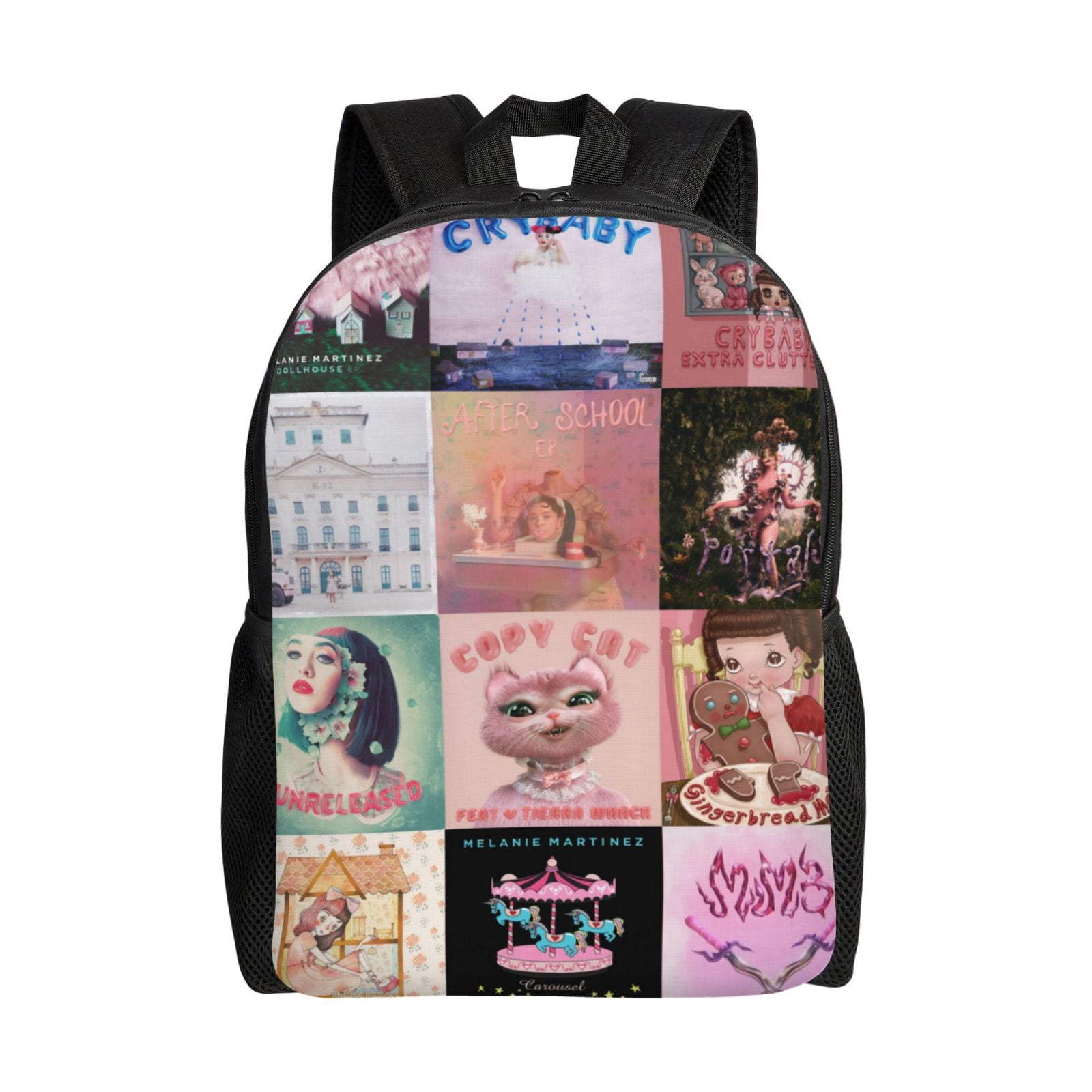 Melanie Martin-e Backpack Large Capacity bag Book Bag Casual Daypack ...