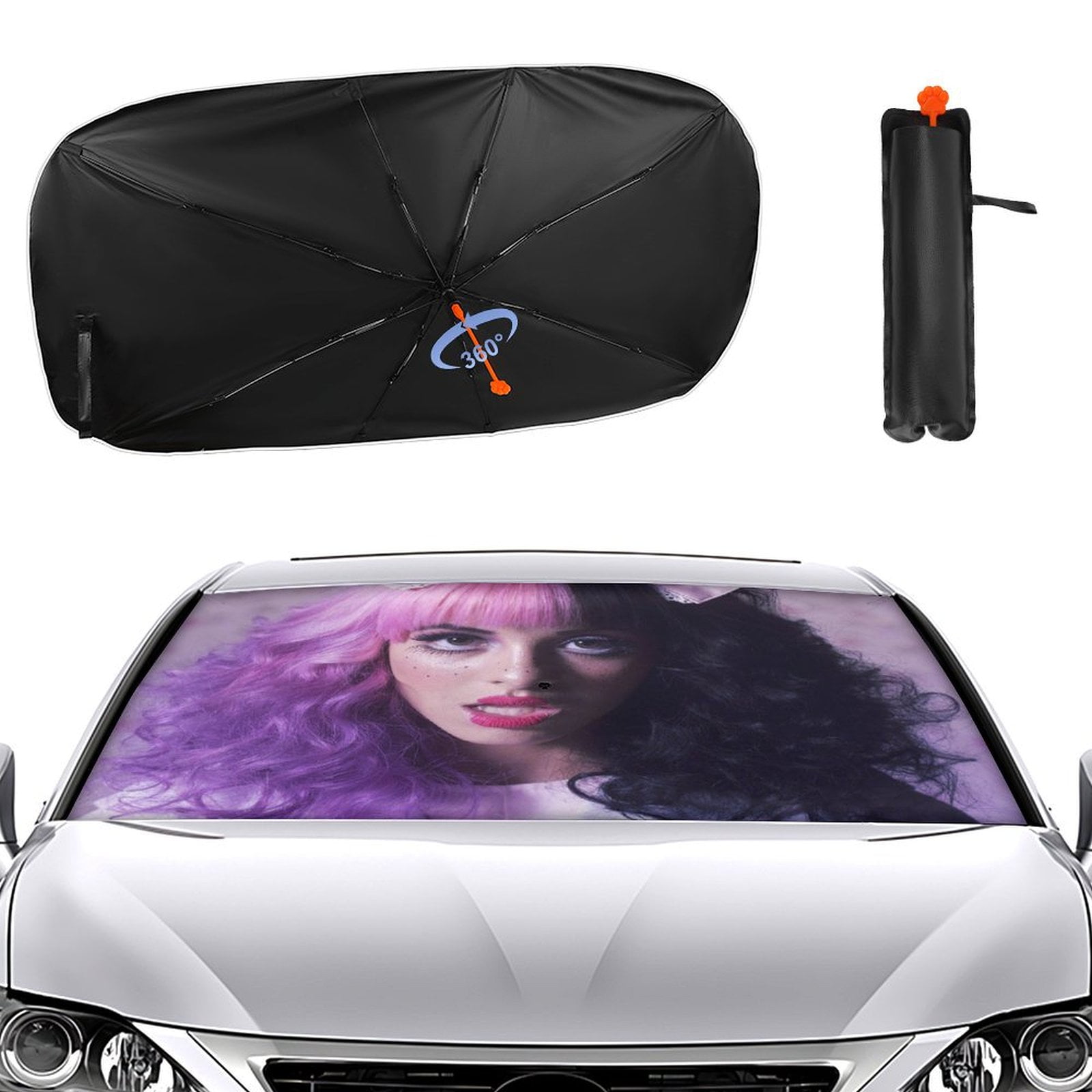 Melanie Martinez Car Windshield Sun Shade Umbrella, UV Protection ...