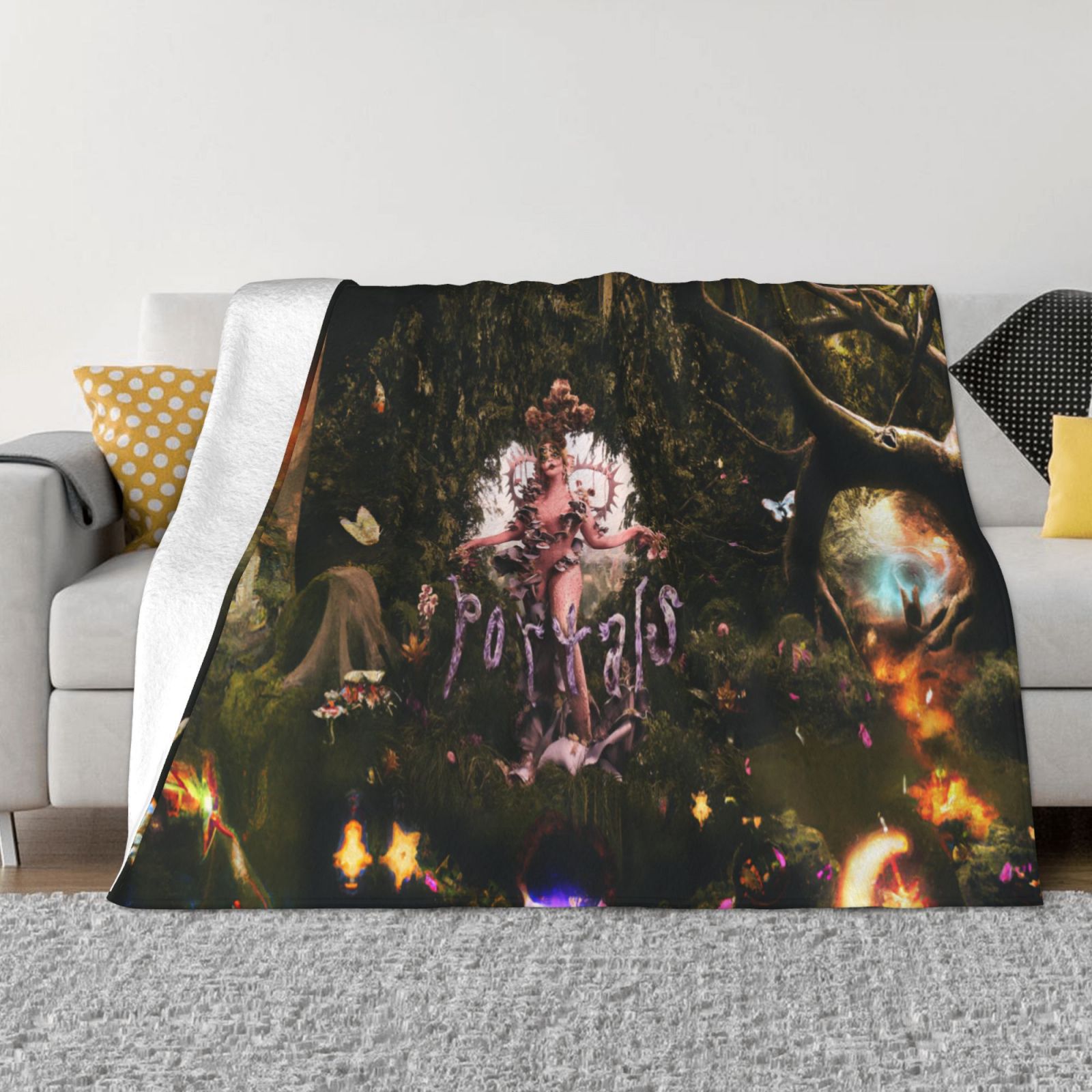 Melanie Martinez Fleece Blanket Soft Cozy Throw Blanket 80"X60 ...