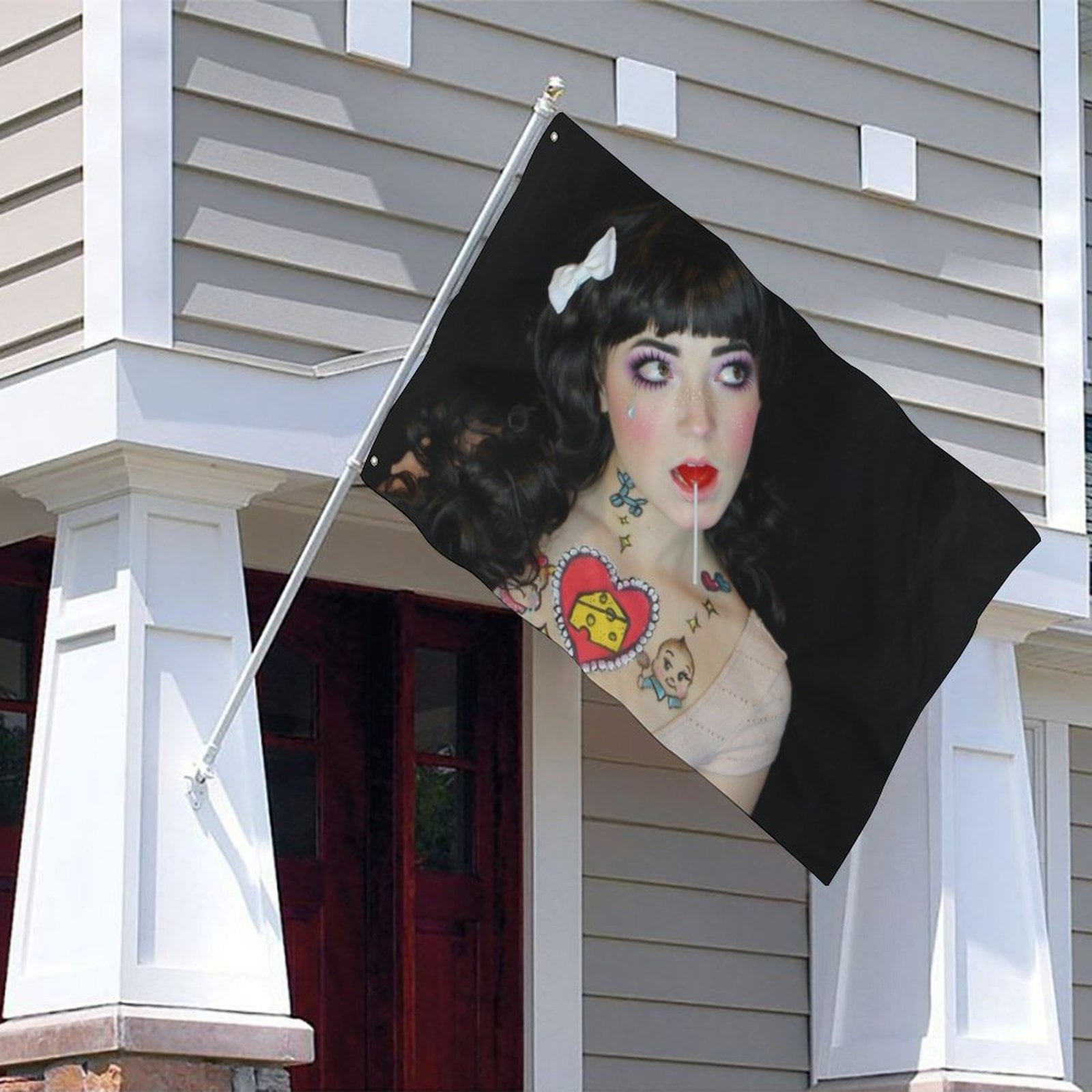 Melanie Martinez Garden Banner - Double-Sided House Outdoor Flag for ...