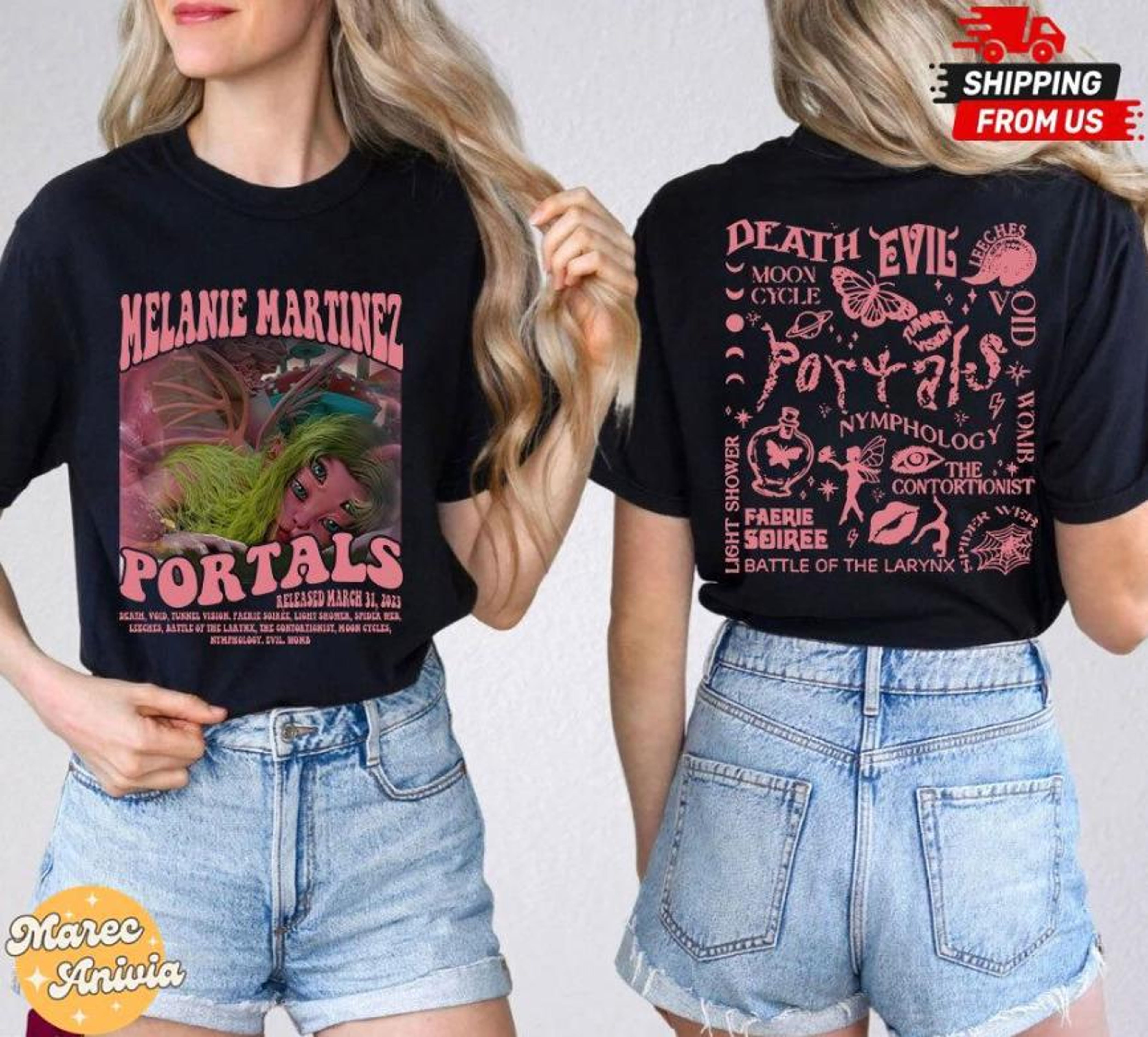 Melanie Martinez Portals Tracklist Shirt, Portals Album Melanie ...