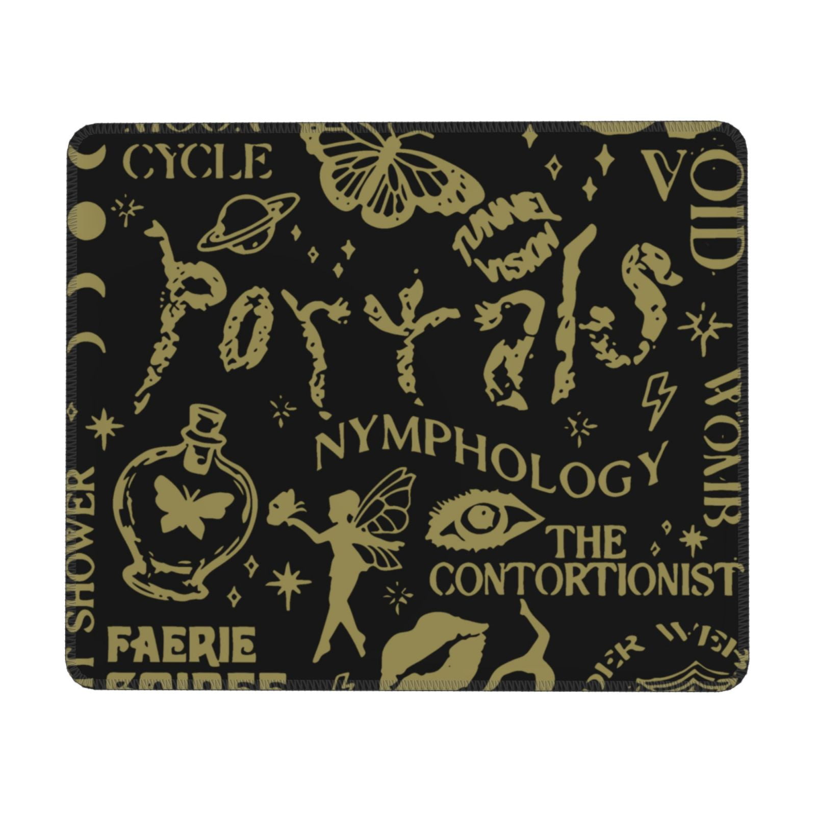 Melanie Martinez Rubber Lock Edge Mouse pad, Office Desk pad, Writing ...