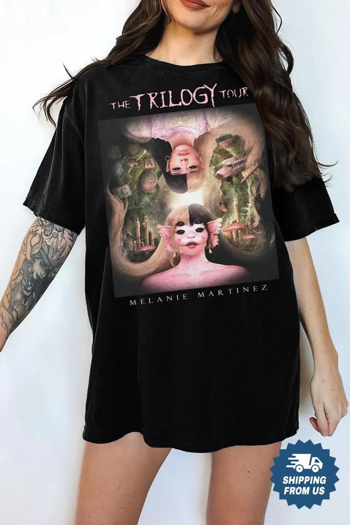 Melanie Martinez The Trilogy Tour 2024 Shirt, Retro Melanie Martinez ...