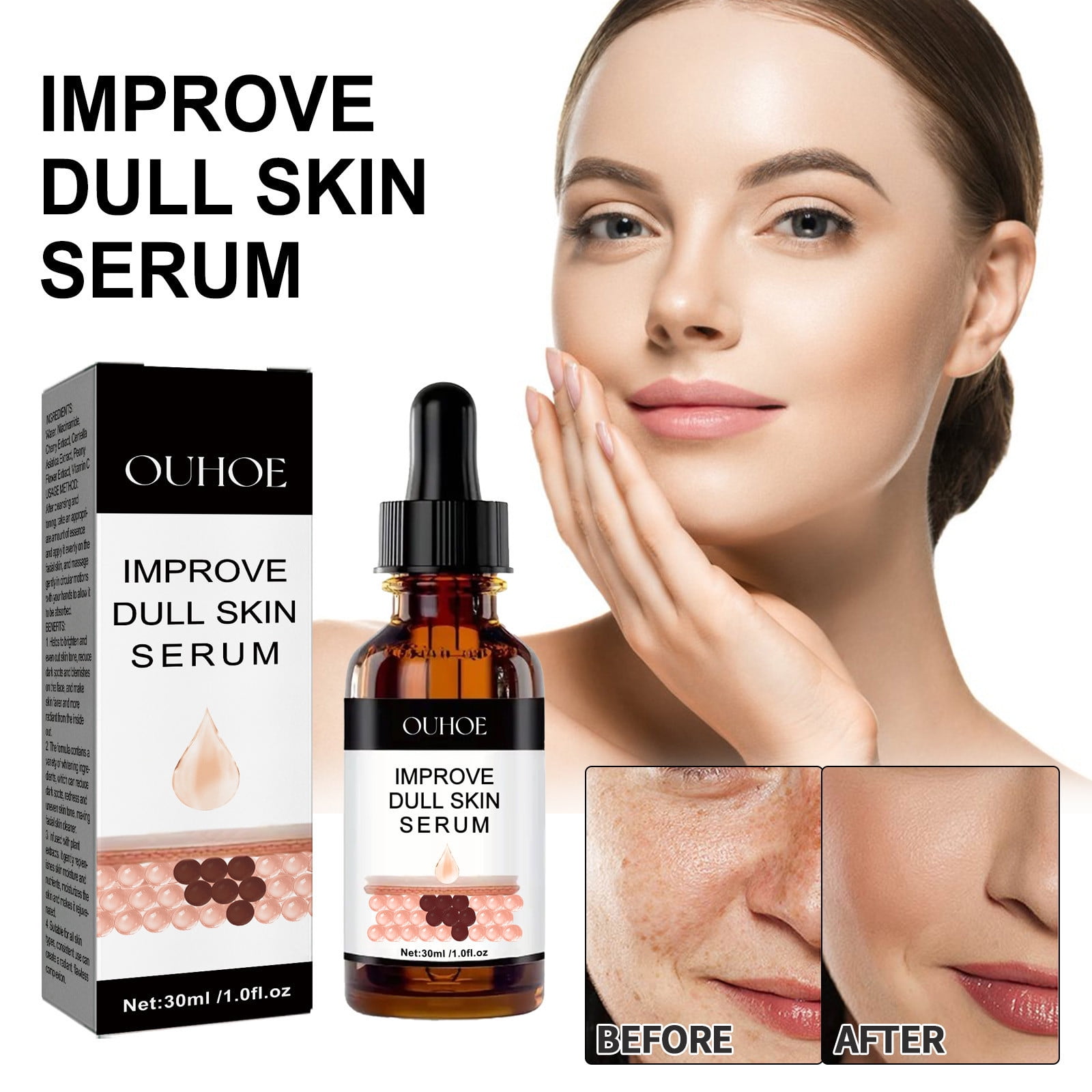 Melanin Correcting Facial Serum Discoloration Correcting Serum Dark ...
