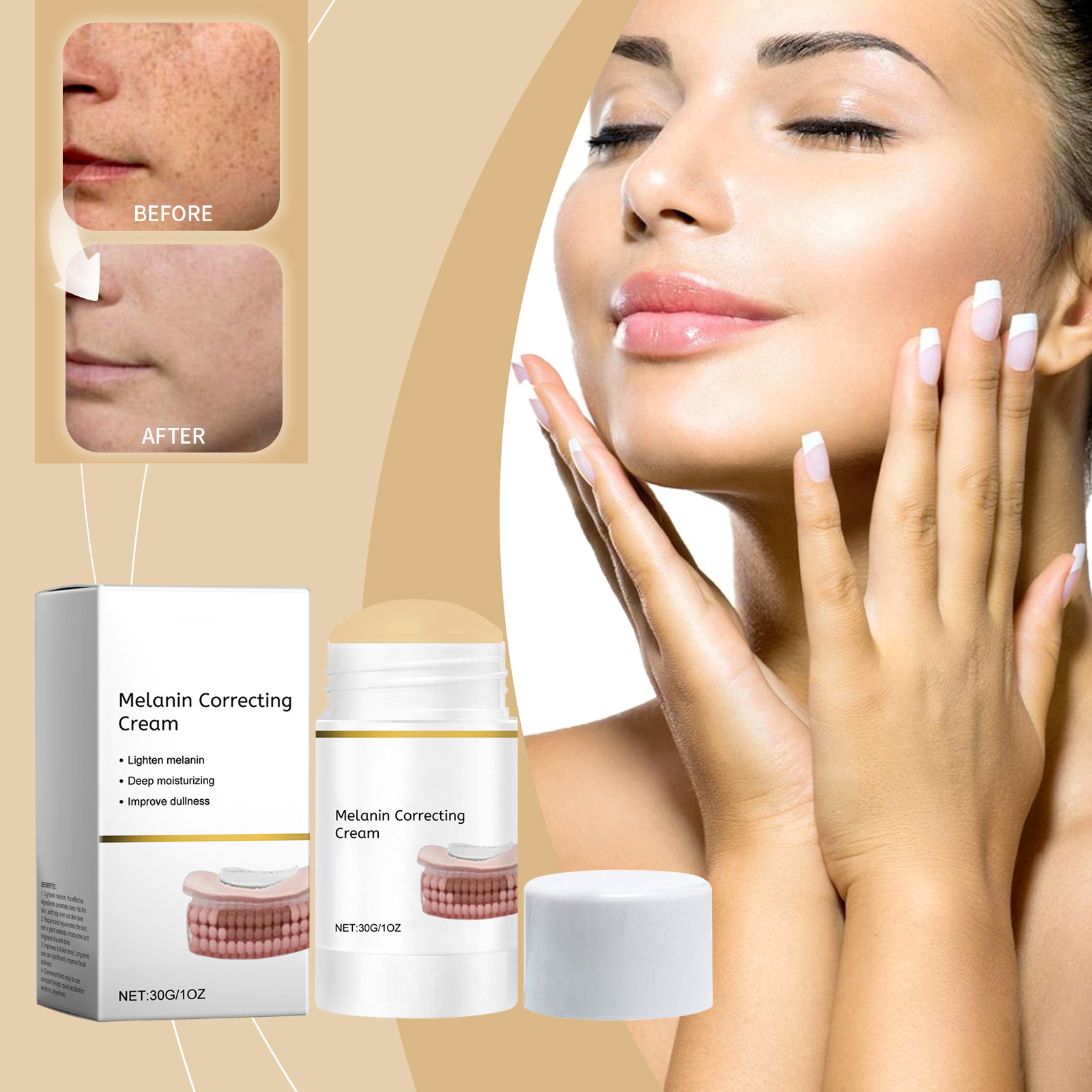 Melanin Correcting Frost Moisturizing Frost For Even Skin Tone And Hydration Effective Melanin ...