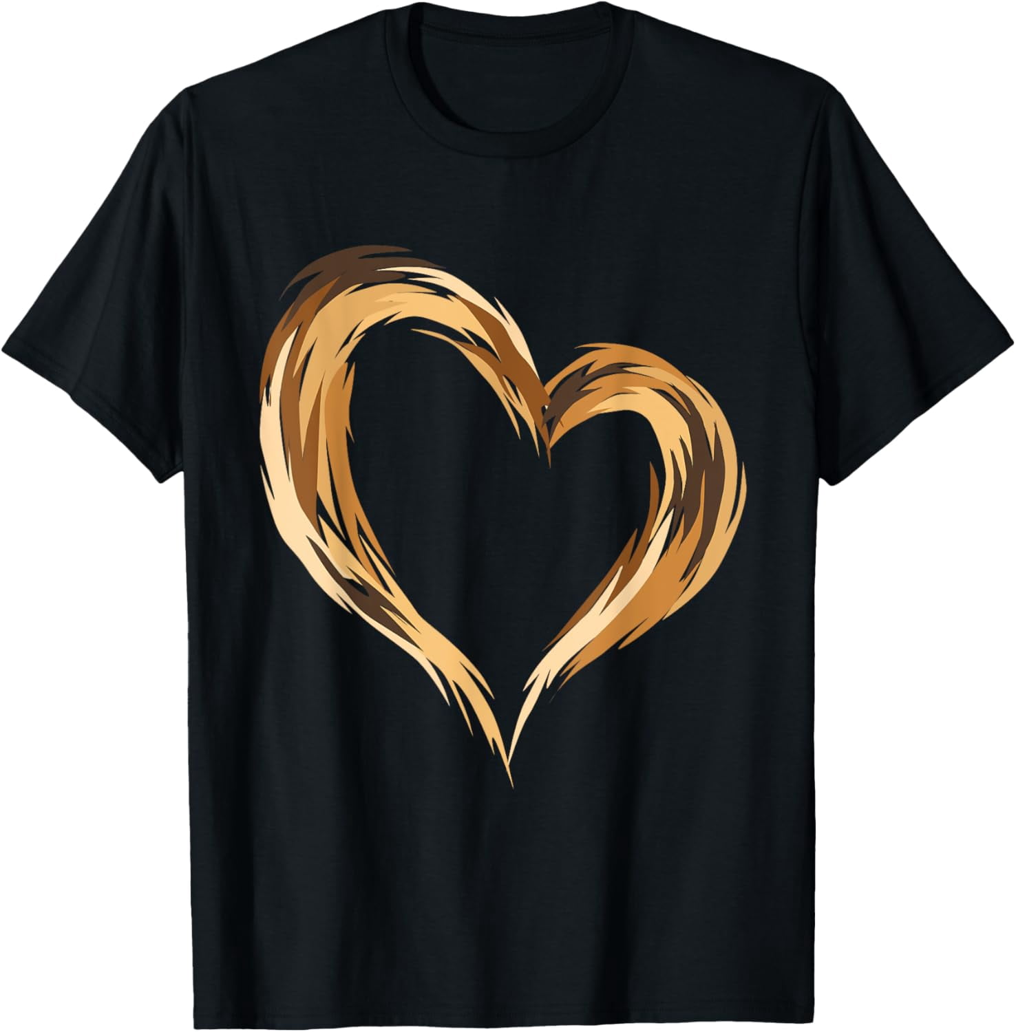Melanin_Heart Black_History_Month Cute BLM_African American T-Shirt ...