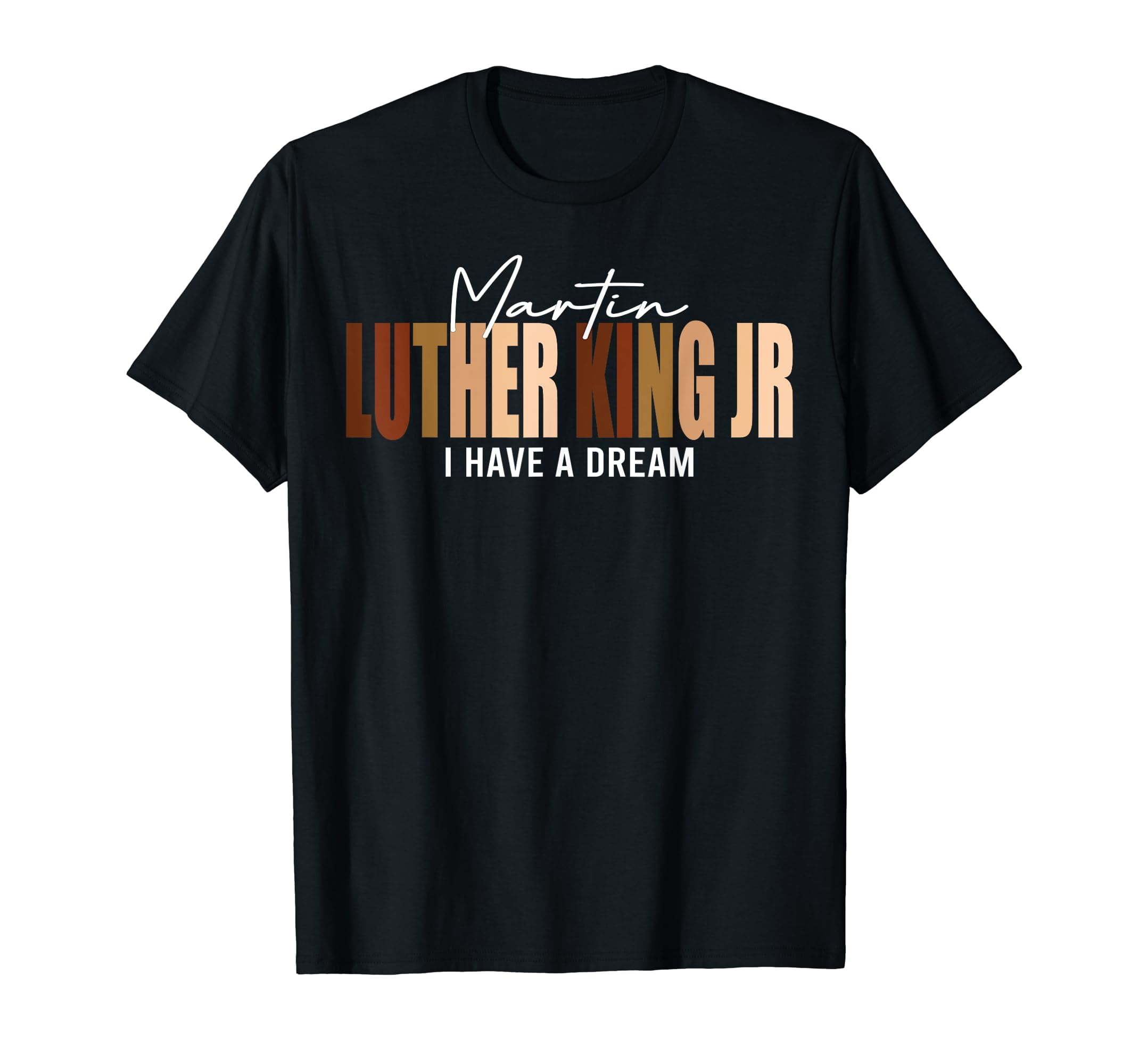 Melanin MLK Martin Luther King Jr. I Have Dream Cool T-Shirt - Walmart.com