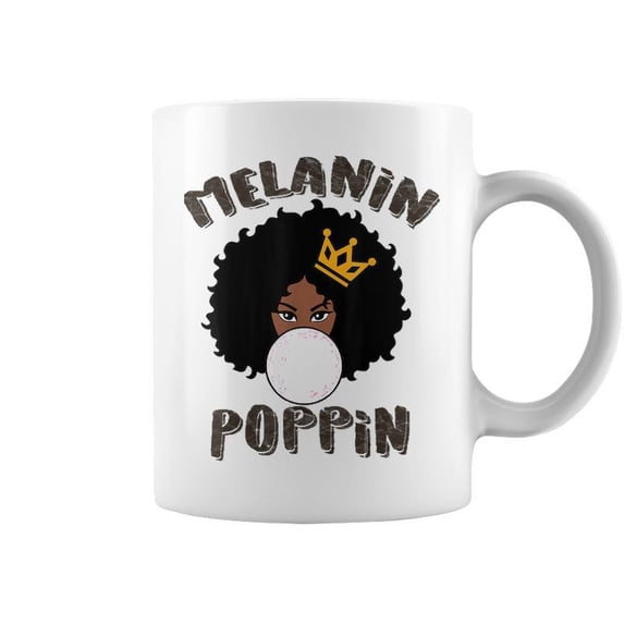 Melanin Poppin V2 Coffee Mug - Walmart.com