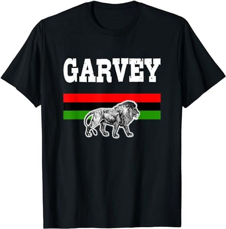 Melanin Pride Pan-African Flag Garvey T-shirt - Walmart.com