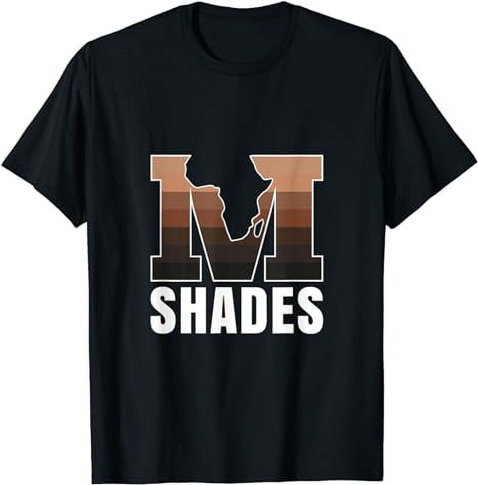 Melanin Shades Black History Month Cool BLM African Pride T-Shirt ...