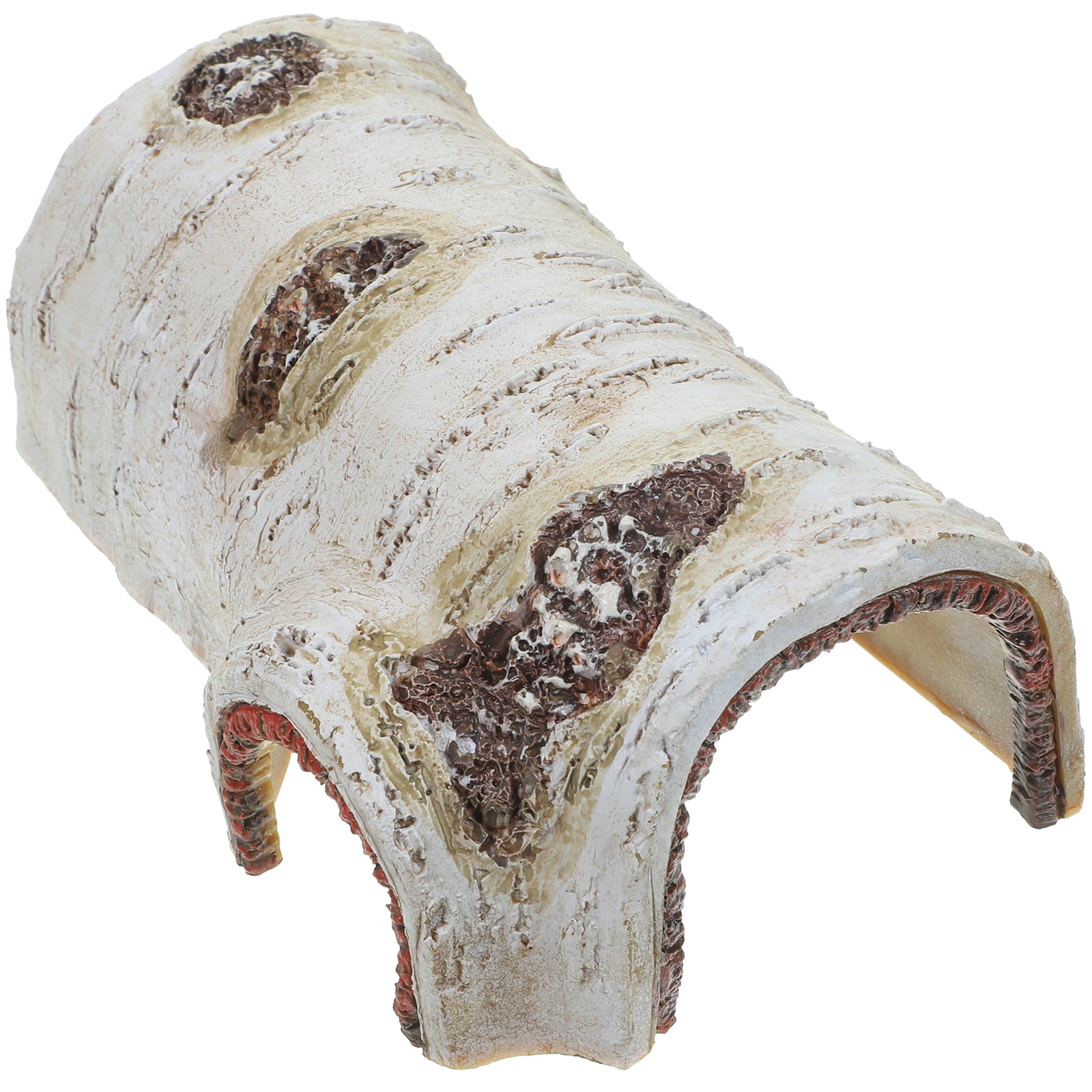 Melantax 1 Pack Reptile Hideout House Turtle Lizard Escape Cave Resin ...