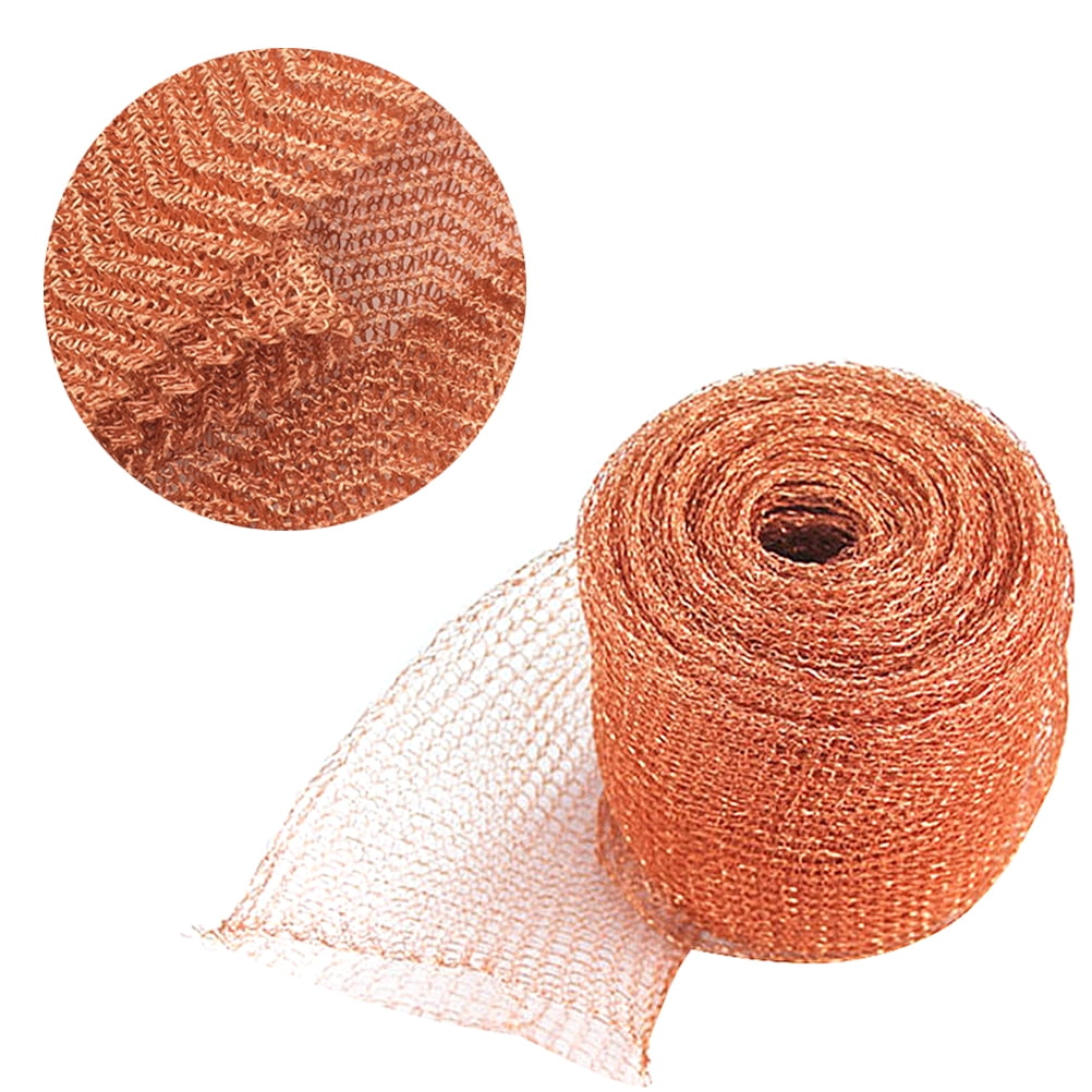 Melantax 1 roll 1 meter copper mesh woven mesh gap blocker for hole ...