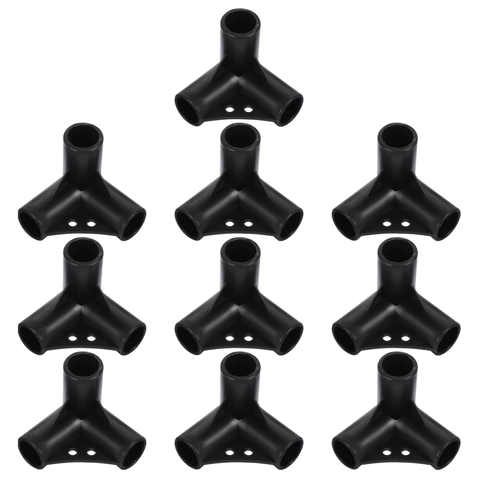 Melantax 10 Pack Flower Rack Connectors Three-Way Angle Connectors Four ...
