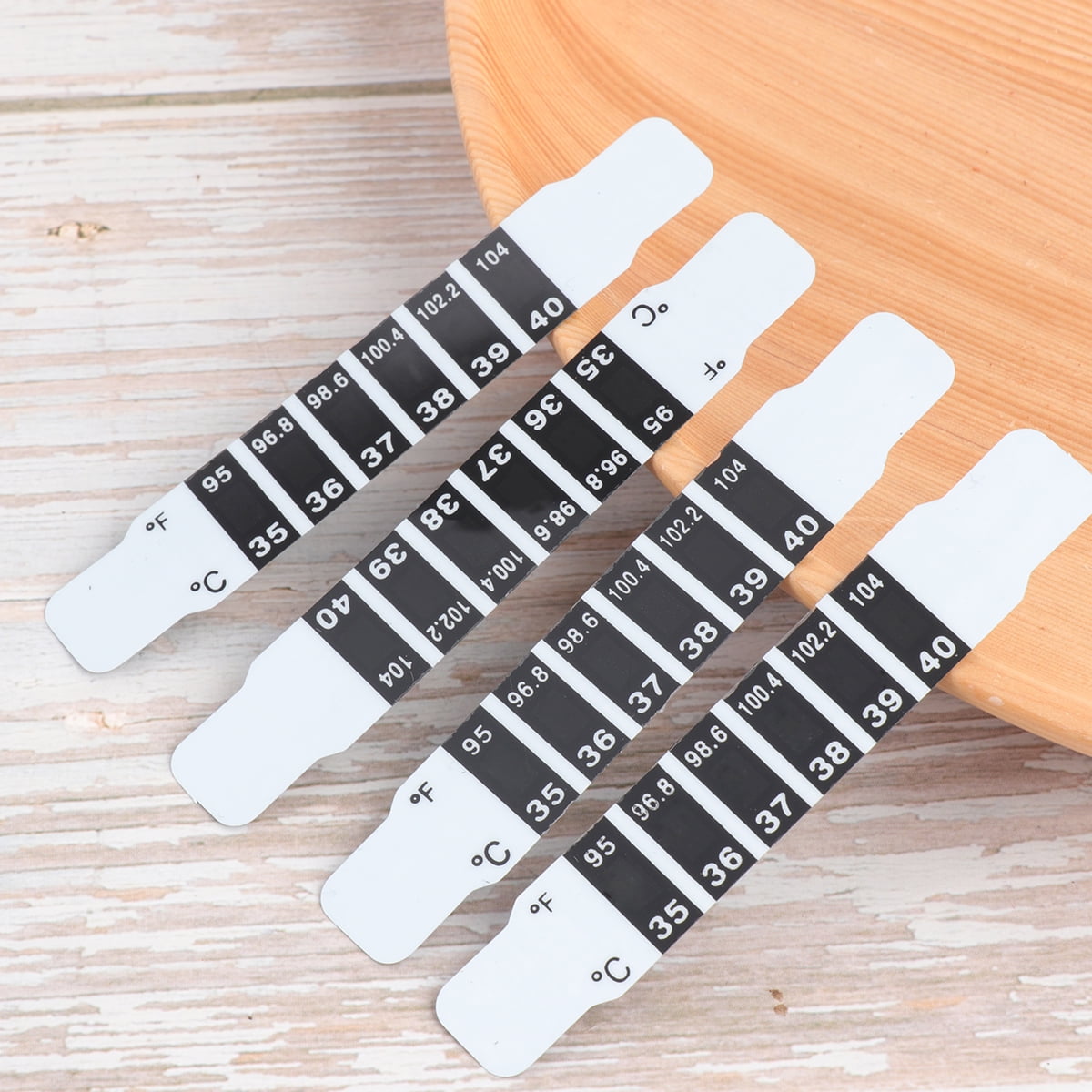 Melantax 10 Pack Forehead Thermometer Stickers Color Changing ...